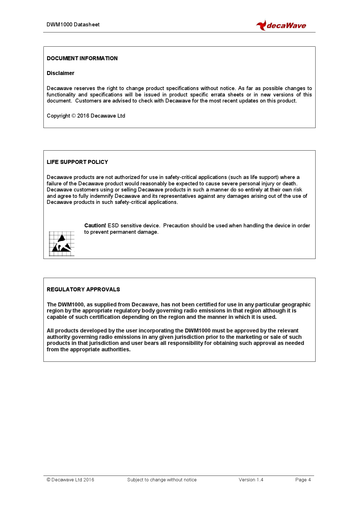 DWM1000_（decaWave）DWM1000中文资料_价格_PDF手册-立创电子商城