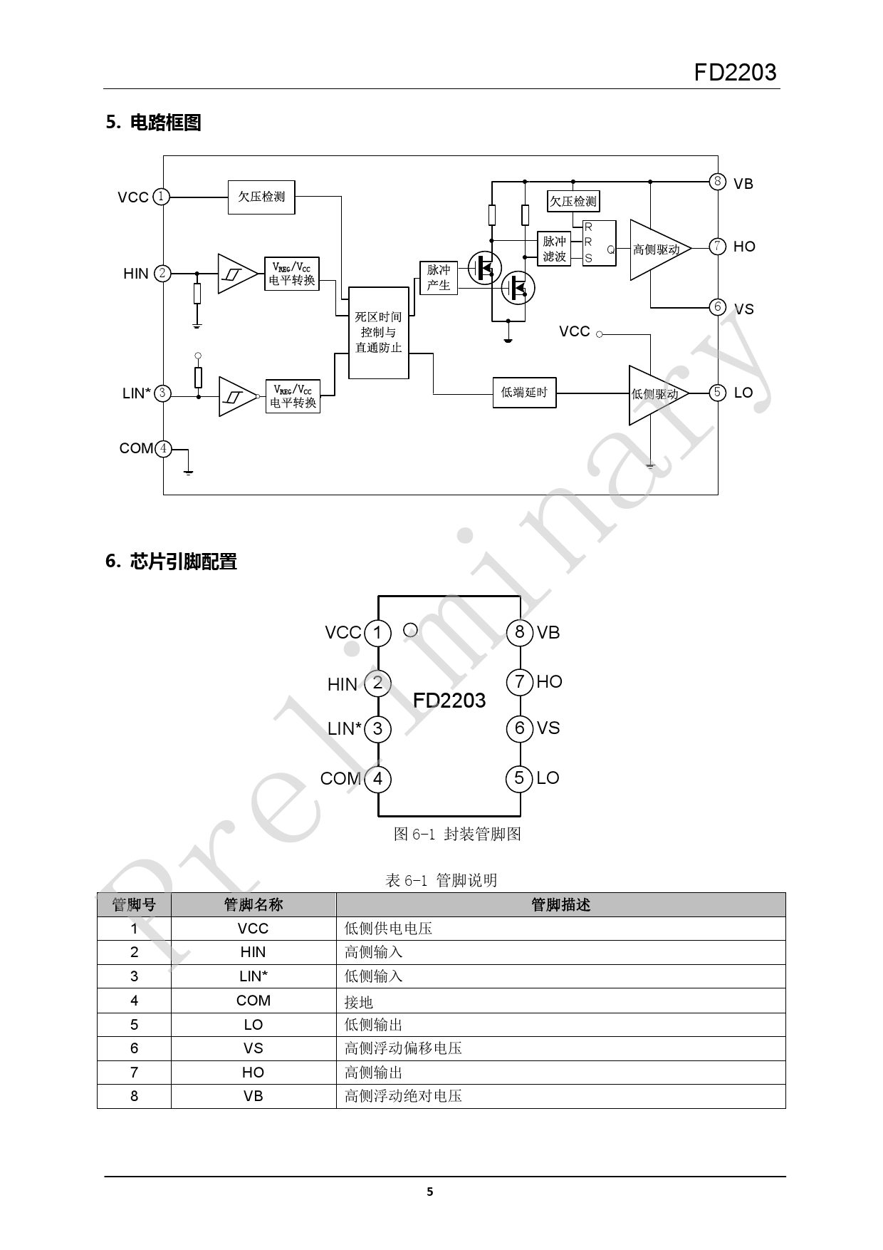 FD2203S_（Fortior Tech(峰岹)）FD2203S中文资料_价格_PDF手册-立创电子商城