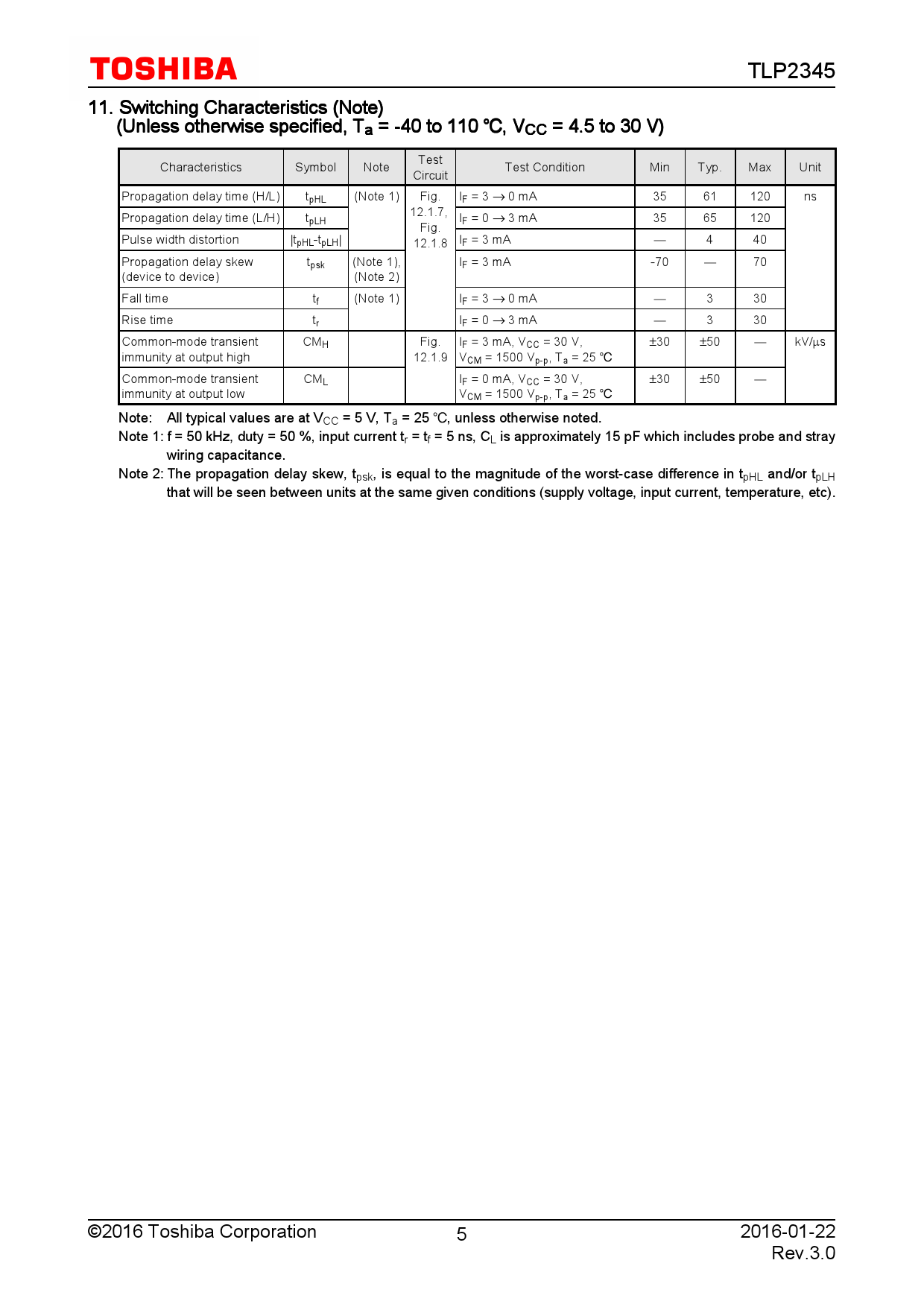 TLP2345(TPL,E_（TOSHIBA(东芝)）TLP2345(TPL,E中文资料_价格_PDF手册-立创电子商城