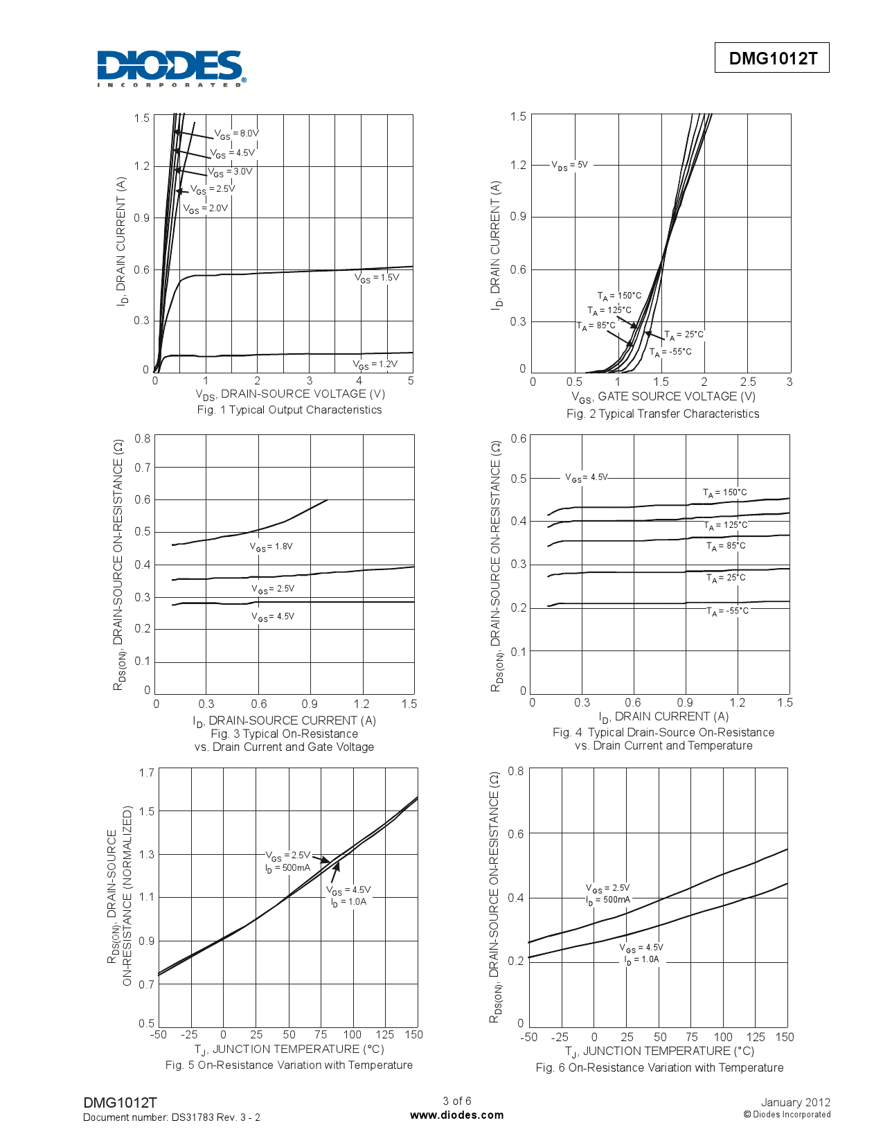 DMG1012T-7_（DIODES(美台)）DMG1012T-7中文资料_价格_PDF手册-立创电子商城