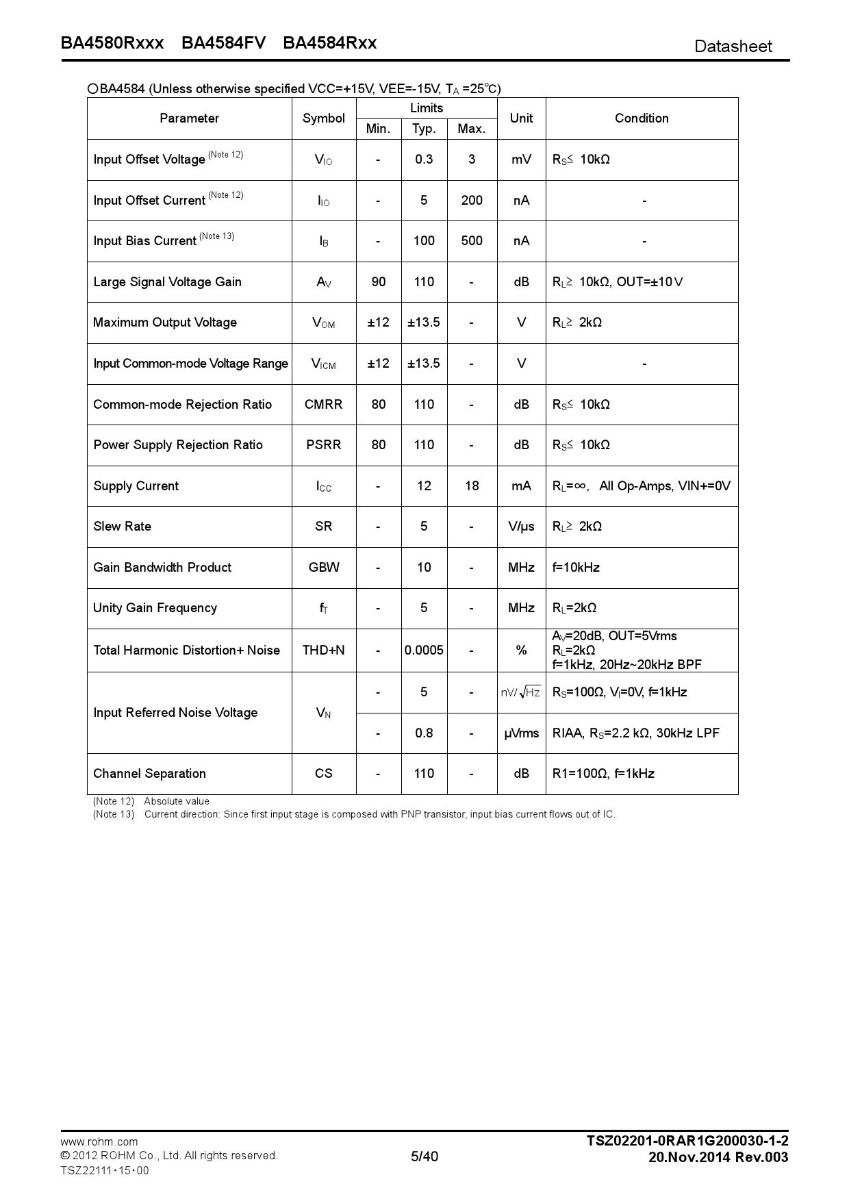 BA4580RF-E2_（ROHM(罗姆)）BA4580RF-E2中文资料_价格_PDF手册-立创电子商城