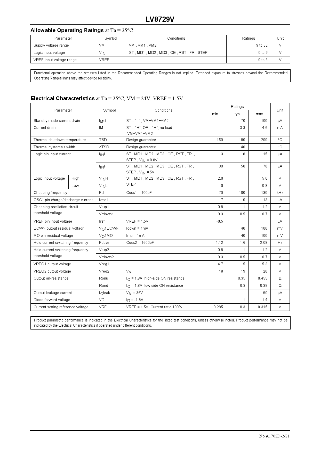 LV8729V-TLM-H_（onsemi(安森美)）LV8729V-TLM-H中文资料_价格_PDF手册-立创电子商城