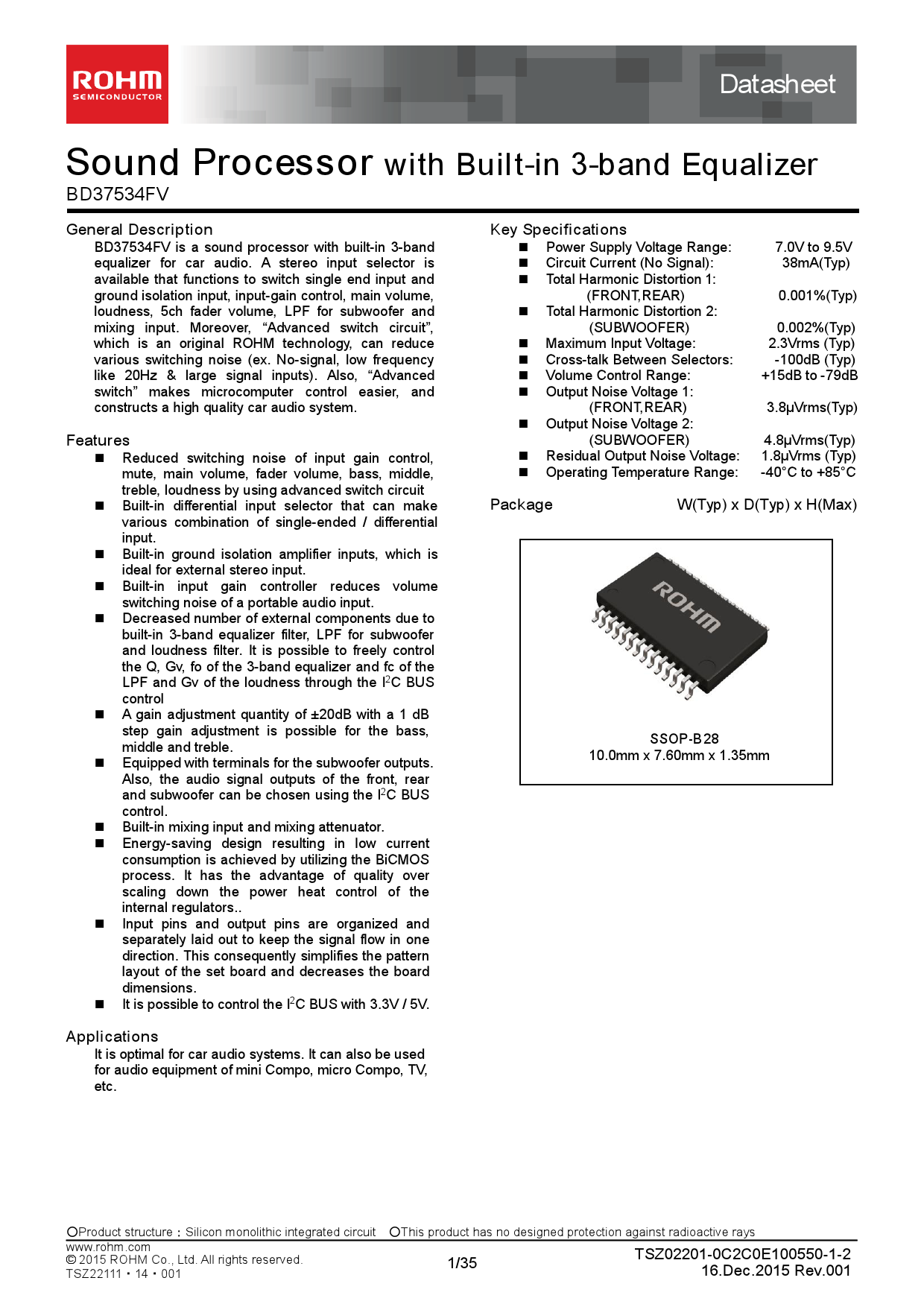 BD37534FV-E2_（ROHM(罗姆)）BD37534FV-E2中文资料_价格_PDF手册-立创电子商城