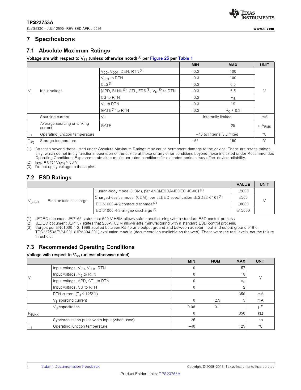 TPS23753APWR_（TI(德州仪器)）TPS23753APWR中文资料_价格_PDF手册-立创电子商城