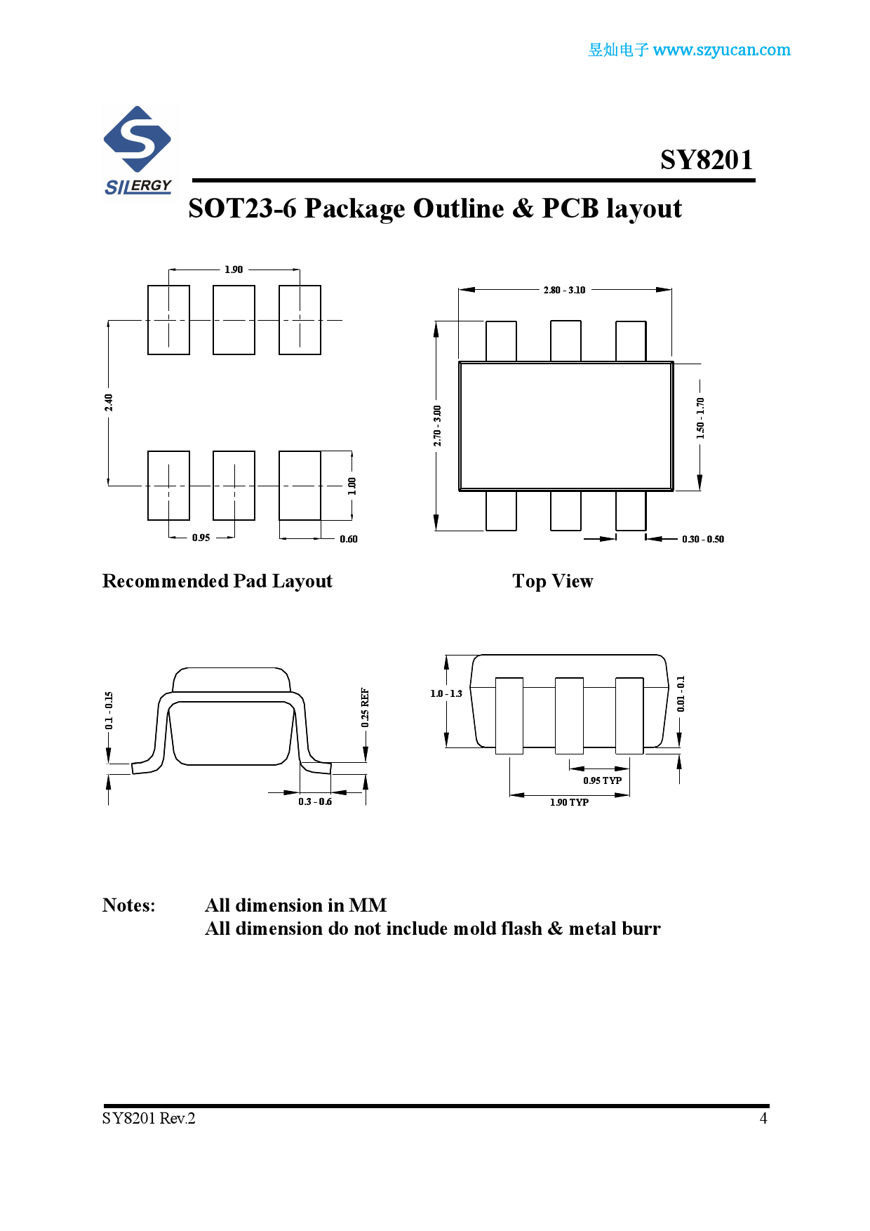 SY8201ABC_（silergy(矽力杰)）SY8201ABC中文资料_价格_PDF手册-立创电子商城