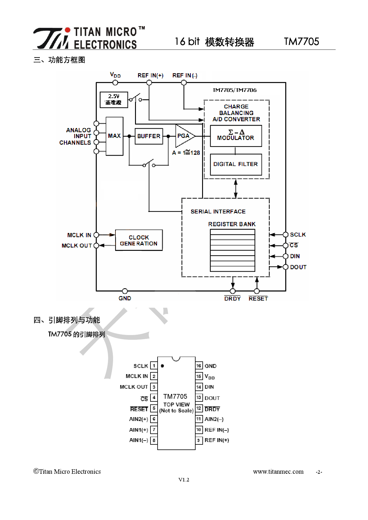 TM7705_（TM(天微)）TM7705中文资料_价格_PDF手册-立创电子商城