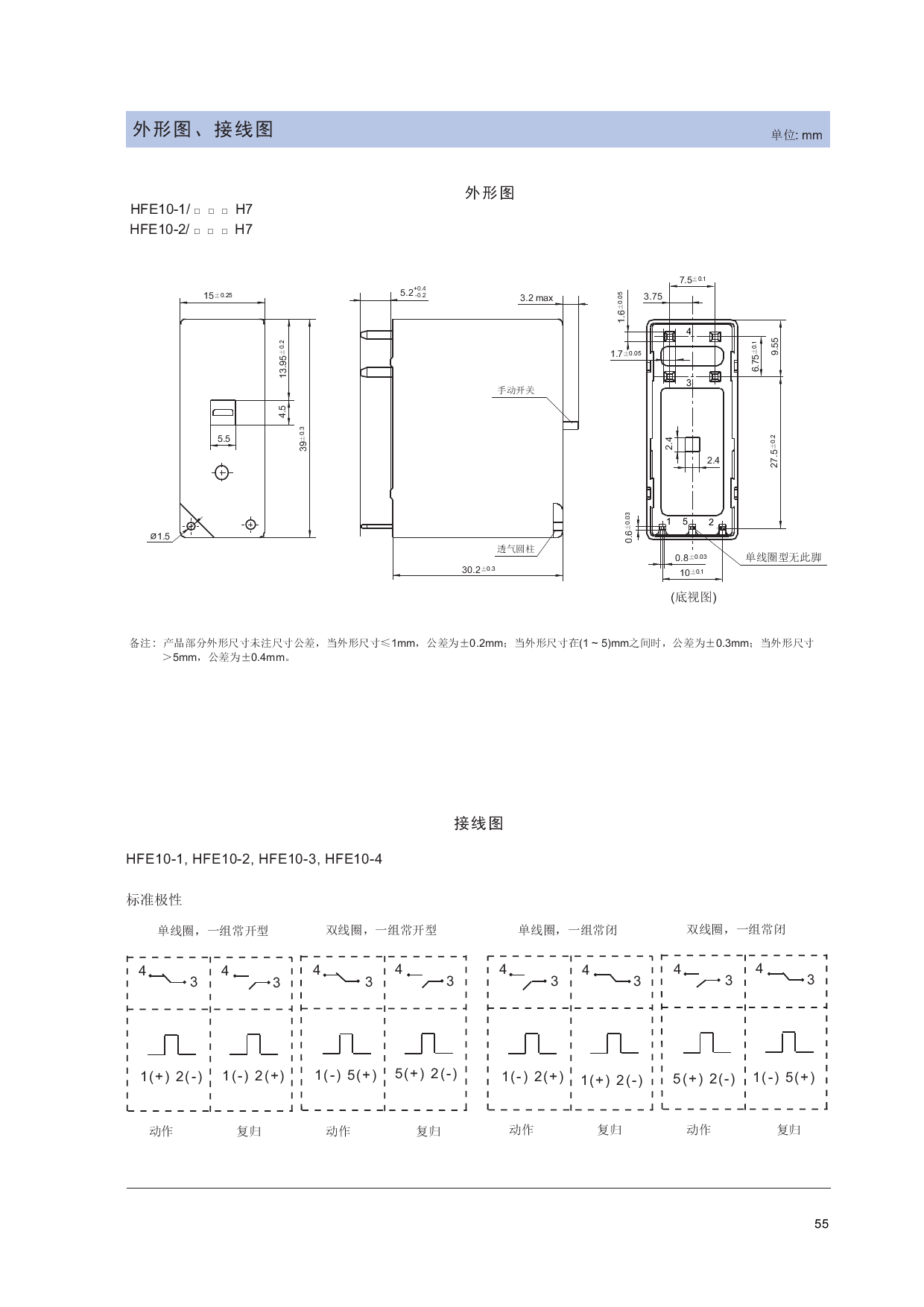 HFE10-1/12-HST-L2_（HF(宏发)）HFE10-1/12-HST-L2中文资料_价格_PDF手册-立创电子商城