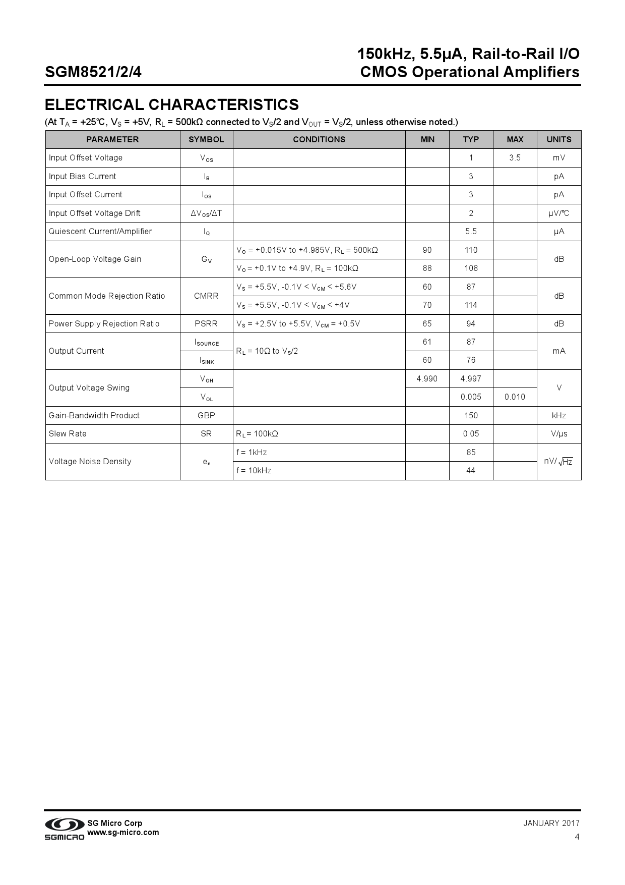 SGM8522XS/TR_（SGMICRO(圣邦微)）SGM8522XS/TR中文资料_价格_PDF手册-立创电子商城