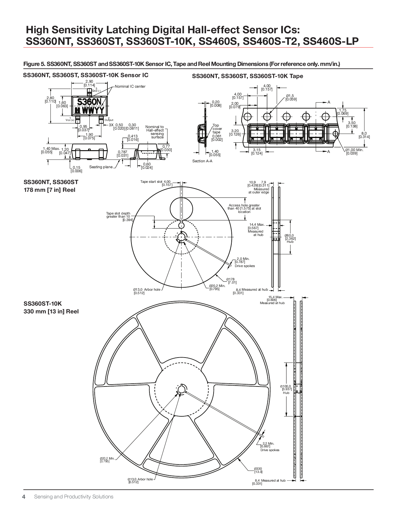 SS360ST_（Honeywell(霍尼韦尔)）SS360ST中文资料_价格_PDF手册-立创电子商城