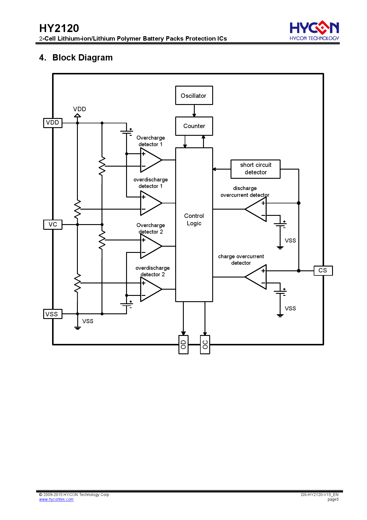 HY2120-CB_（HYCON(宏康)）HY2120-CB中文资料_价格_PDF手册-立创电子商城