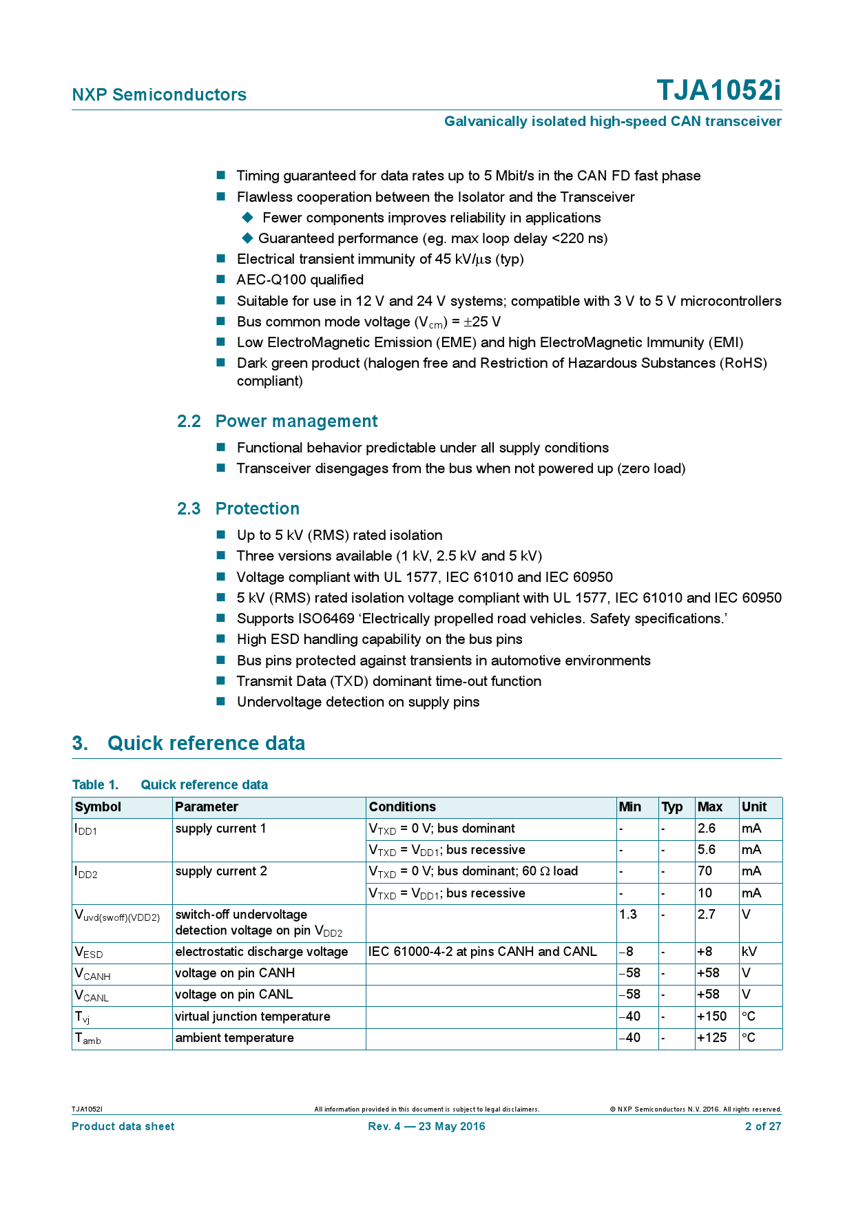 TJA1052IT/2Y_（NXP(恩智浦)）TJA1052IT/2Y中文资料_价格_PDF手册-立创电子商城