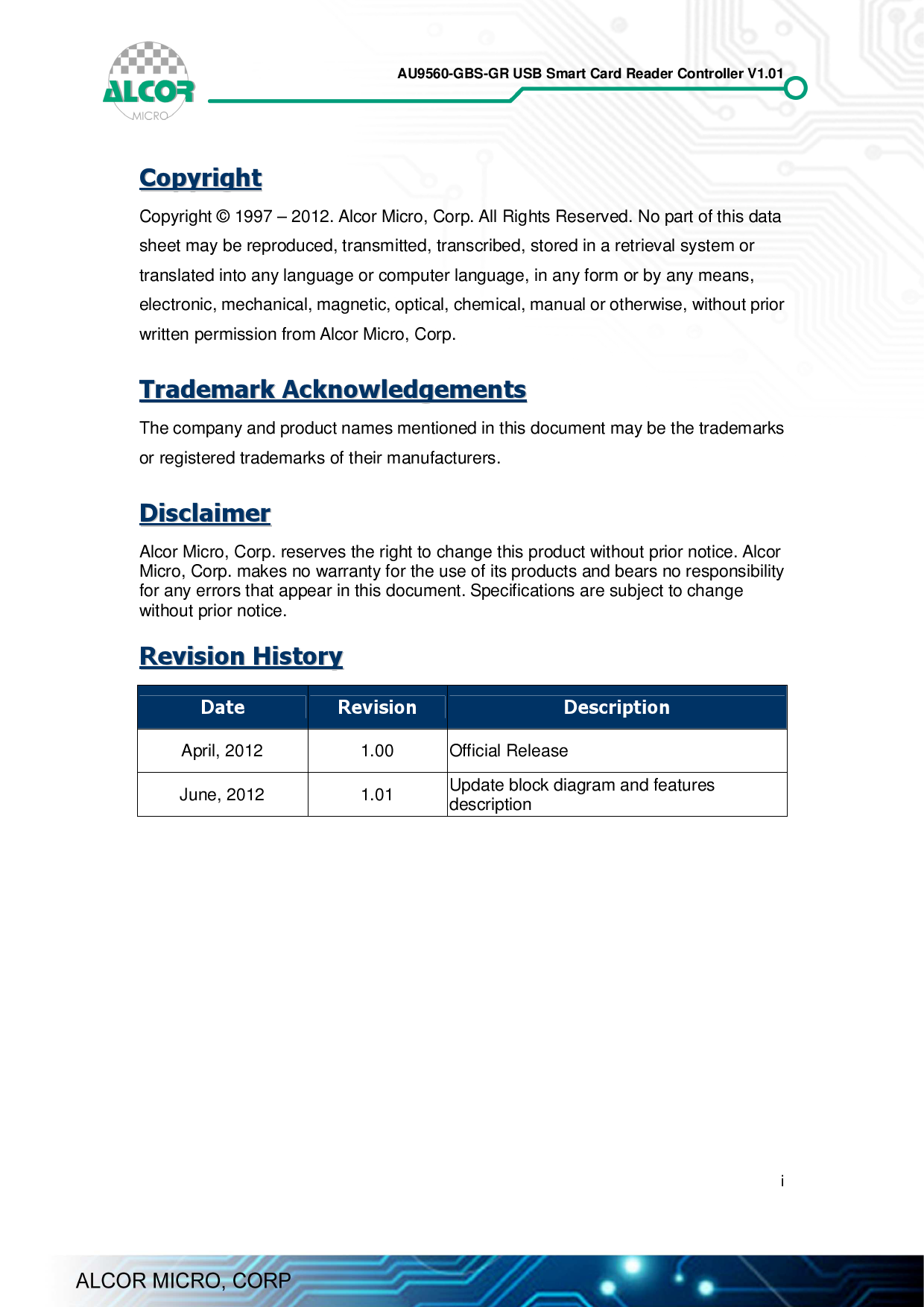 AU9560-GBS-GR_（ALCOR MICRO(安国国际)）AU9560-GBS-GR中文资料_价格_PDF手册-立创电子商城