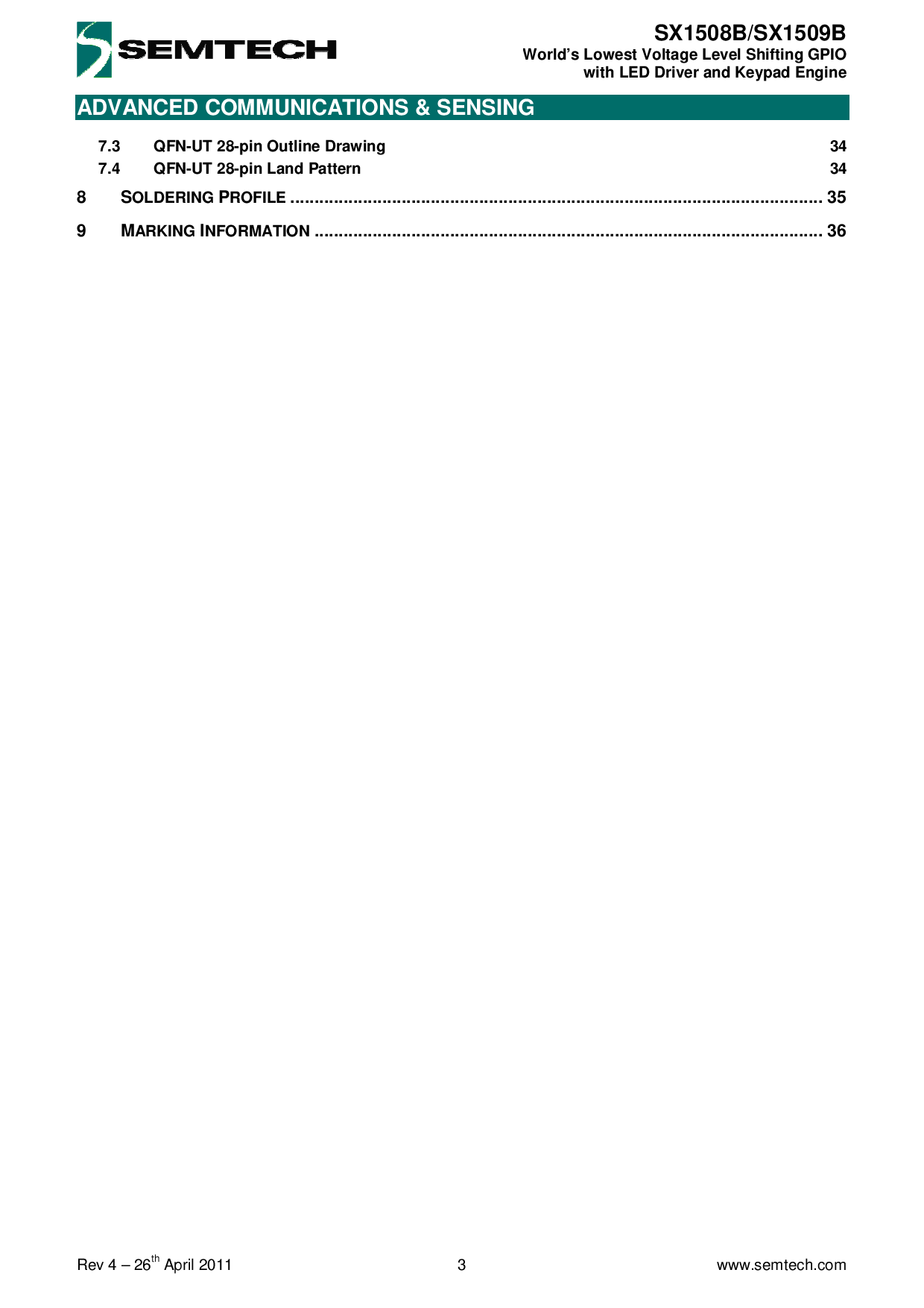 SX1509BIULTRT_（SEMTECH）SX1509BIULTRT中文资料_价格_PDF手册-立创电子商城
