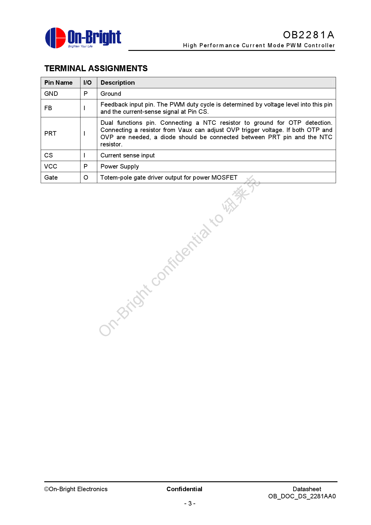 OB2281AMP_（OB(昂宝)）OB2281AMP中文资料_价格_PDF手册-立创电子商城