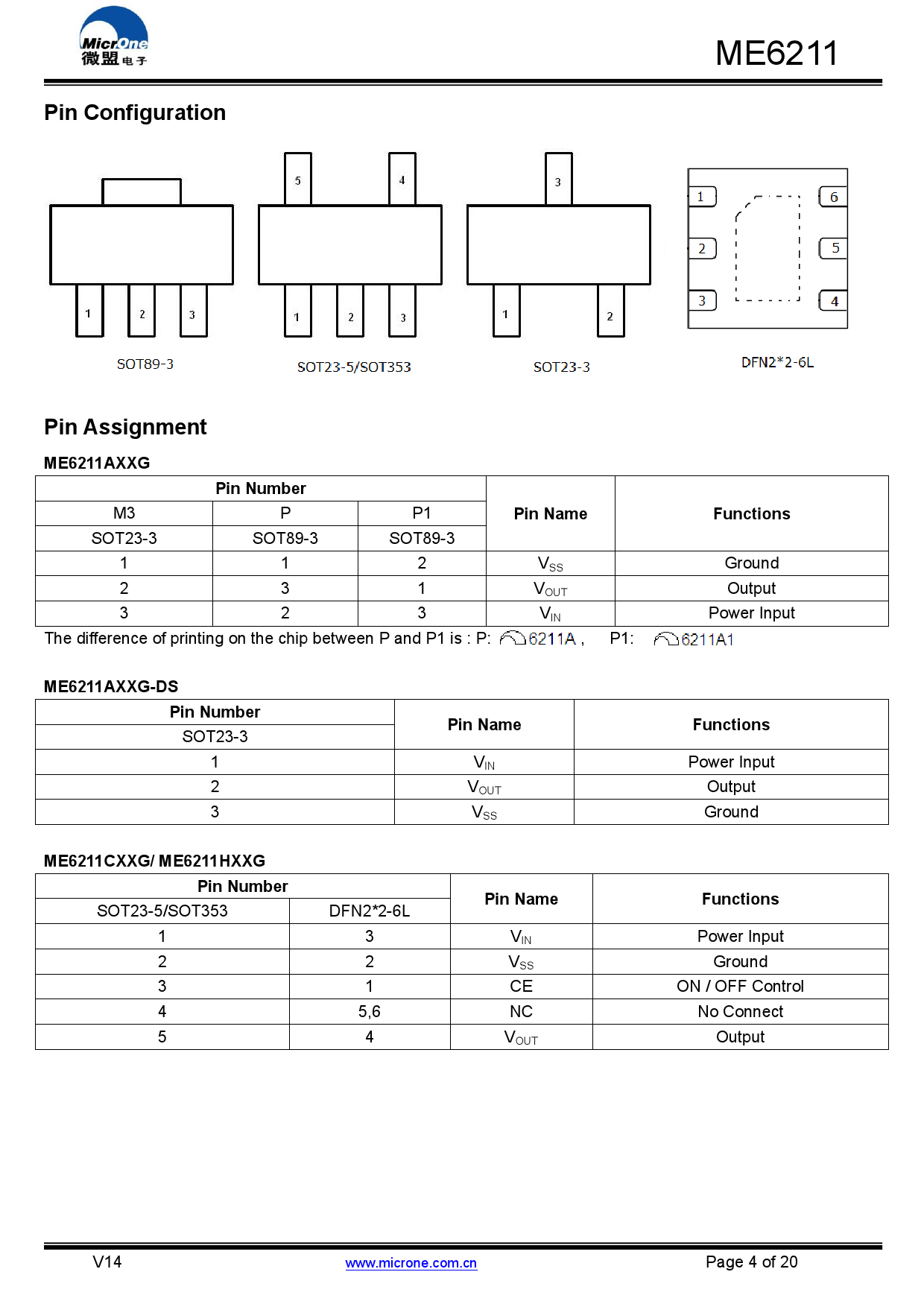 ME6211C33M5G-N_（MICRONE(南京微盟)）ME6211C33M5G-N中文资料_价格_PDF手册-立创电子商城
