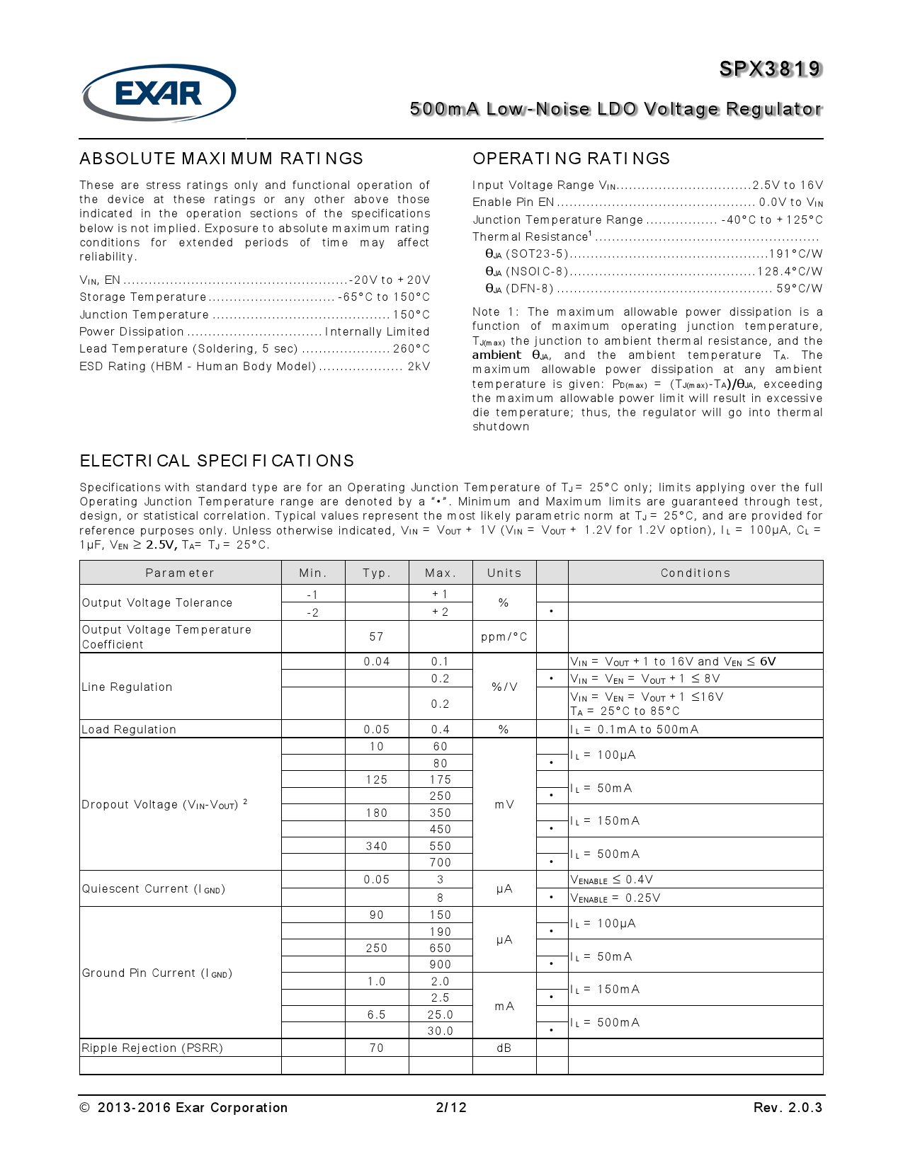 SPX3819M5-L/TR_（MaxLinear）SPX3819M5-L/TR中文资料_价格_PDF手册-立创电子商城