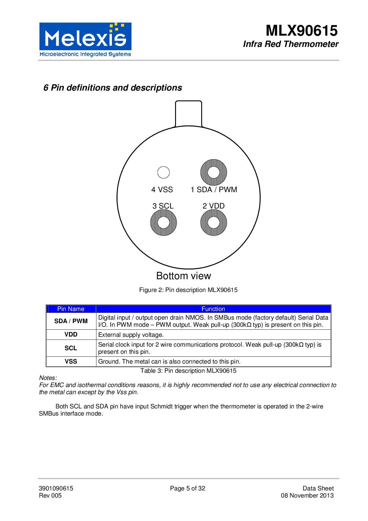 MLX90615SSG-DAA-000-TU_（Melexis(比利时迈来芯)）MLX90615SSG-DAA-000-TU中文资料_价格_PDF手册-立创电子商城