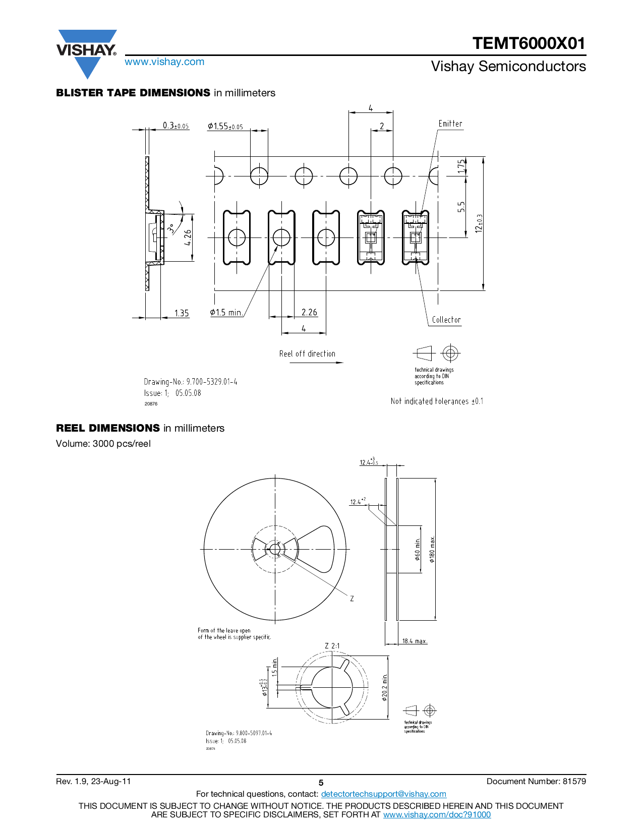TEMT6000X01_（VISHAY(威世)）TEMT6000X01中文资料_价格_PDF手册-立创电子商城