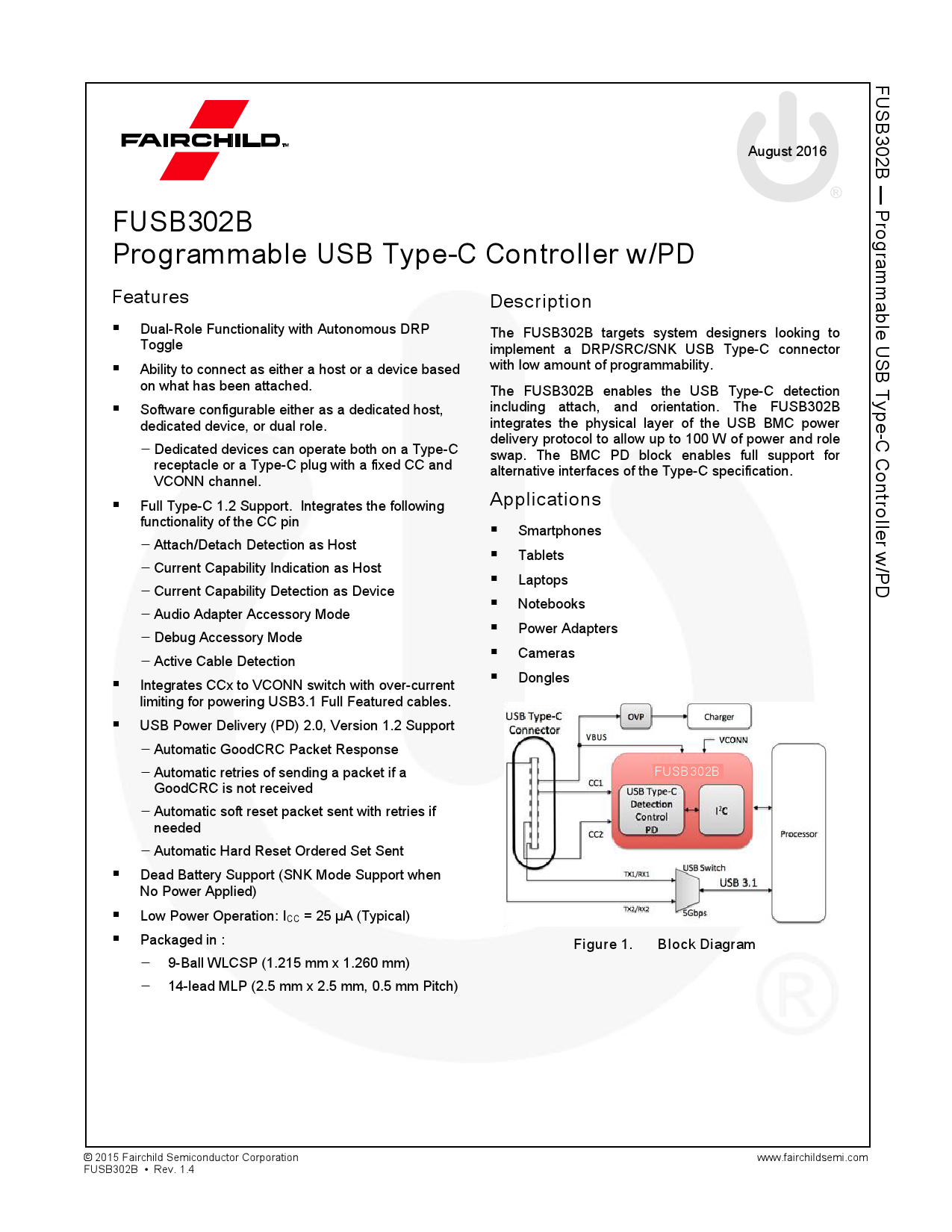 FUSB302BMPX_（onsemi(安森美)）FUSB302BMPX中文资料_价格_PDF手册-立创电子商城