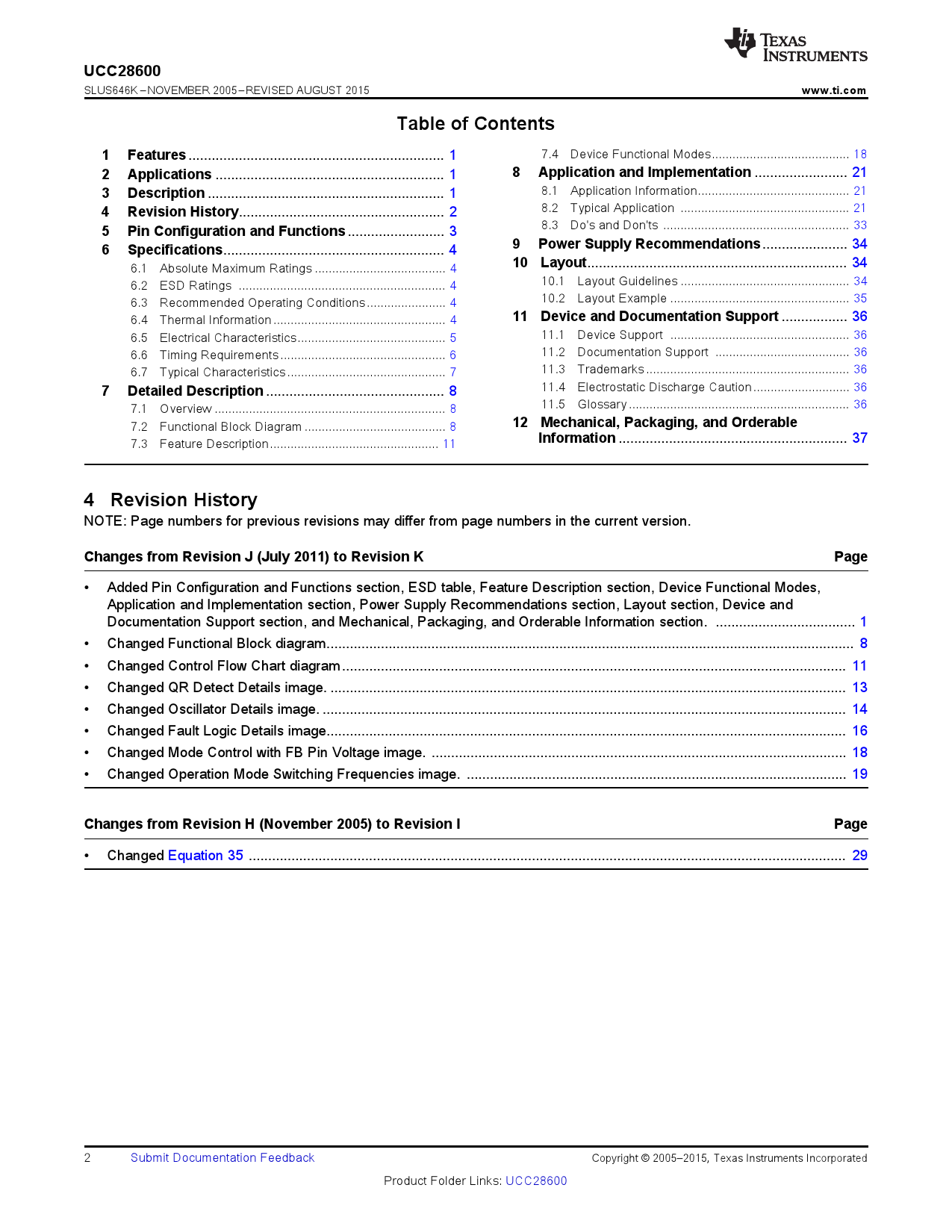UCC28600DR_（TI(德州仪器)）UCC28600DR中文资料_价格_PDF手册-立创电子商城