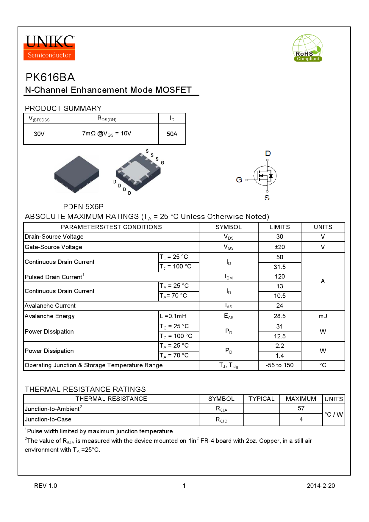 PK616BA_（NIKO-SEM(尼克森)）PK616BA中文资料_价格_PDF手册-立创电子商城