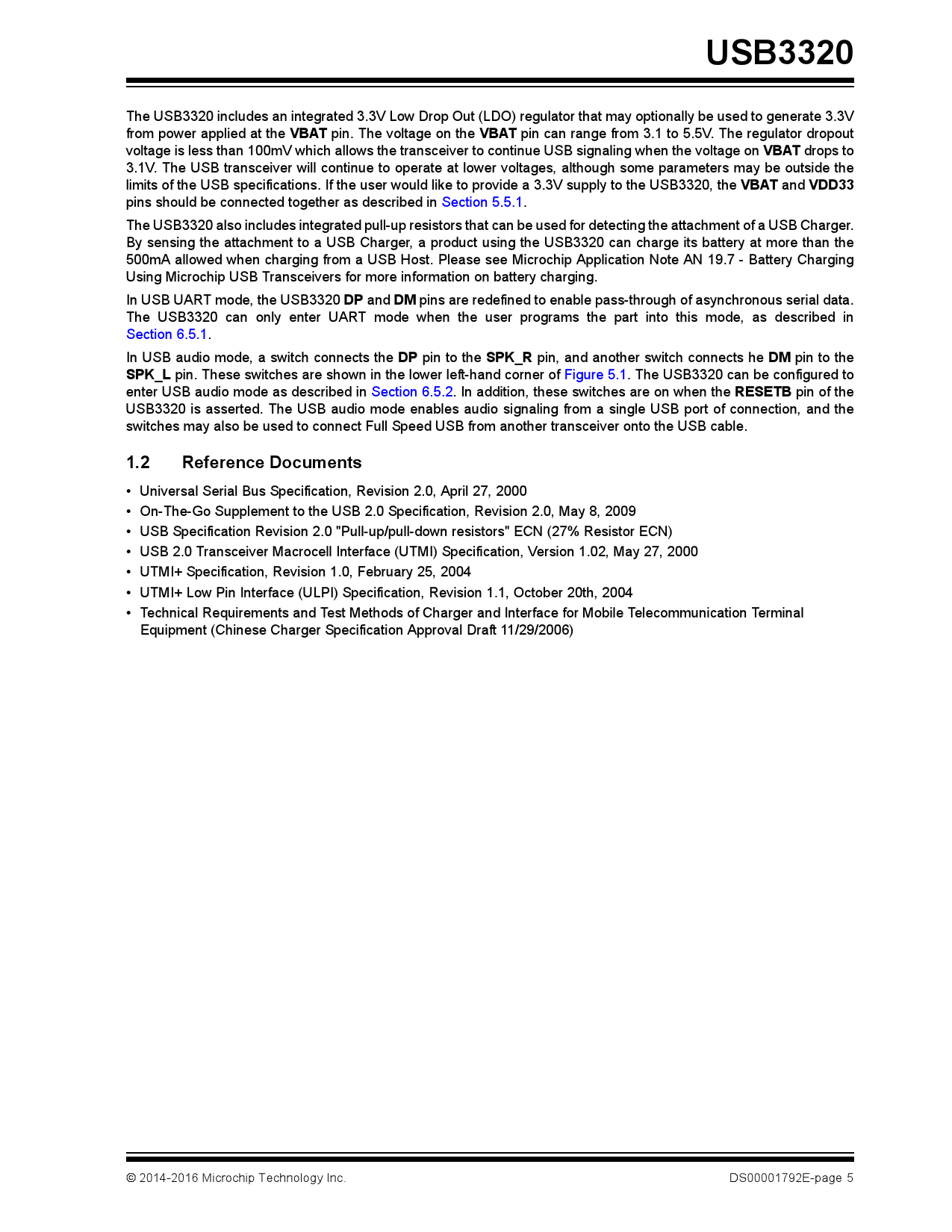 USB3320C-EZK-TR_（MICROCHIP(美国微芯)）USB3320C-EZK-TR中文资料_价格_PDF手册-立创电子商城