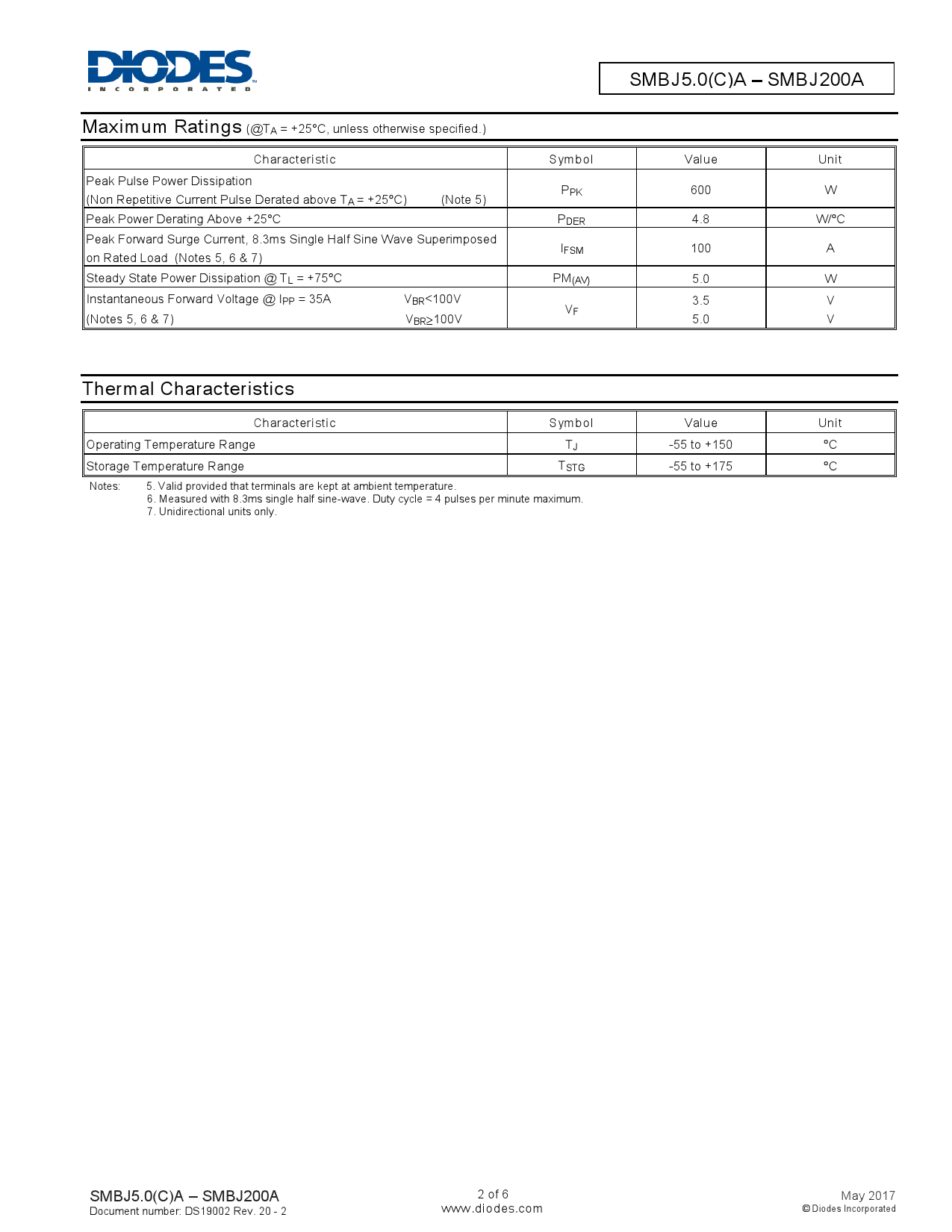 SMBJ33CA-13-F_（DIODES(美台)）SMBJ33CA-13-F中文资料_价格_PDF手册-立创电子商城