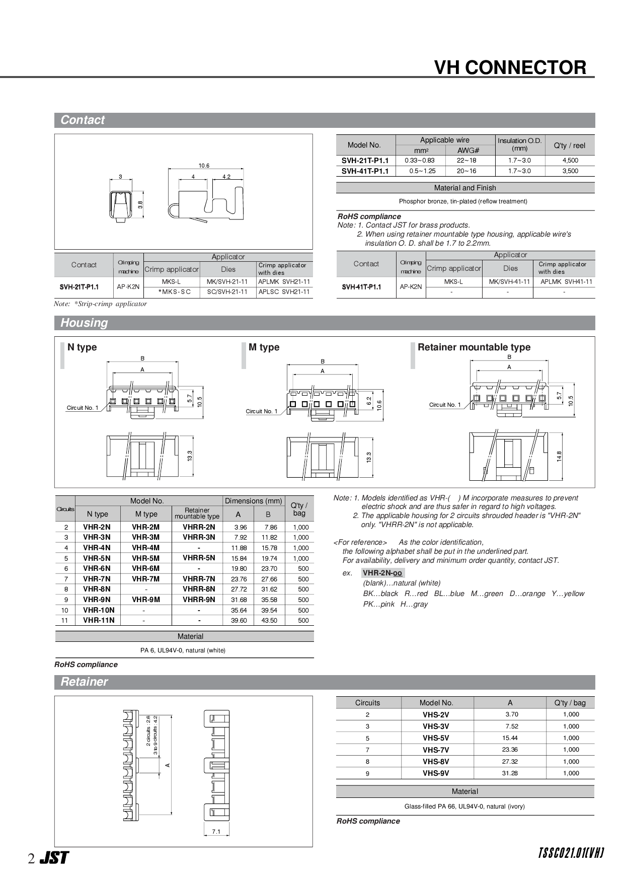 B3PS-VH(LF)(SN)_（JST）B3PS-VH(LF)(SN)中文资料_价格_PDF手册-立创电子商城