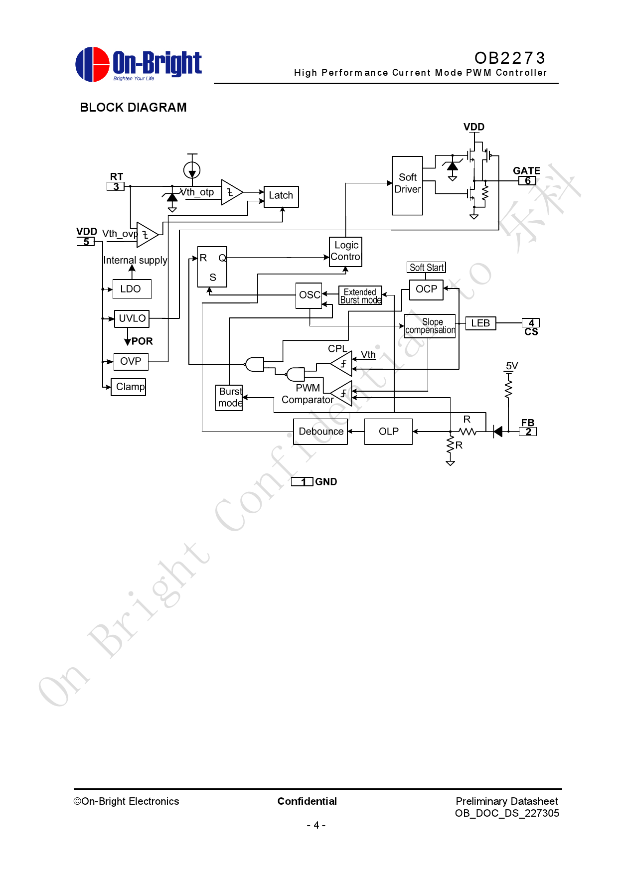 OB2273MP_（OB(昂宝)）OB2273MP中文资料_价格_PDF手册-立创电子商城