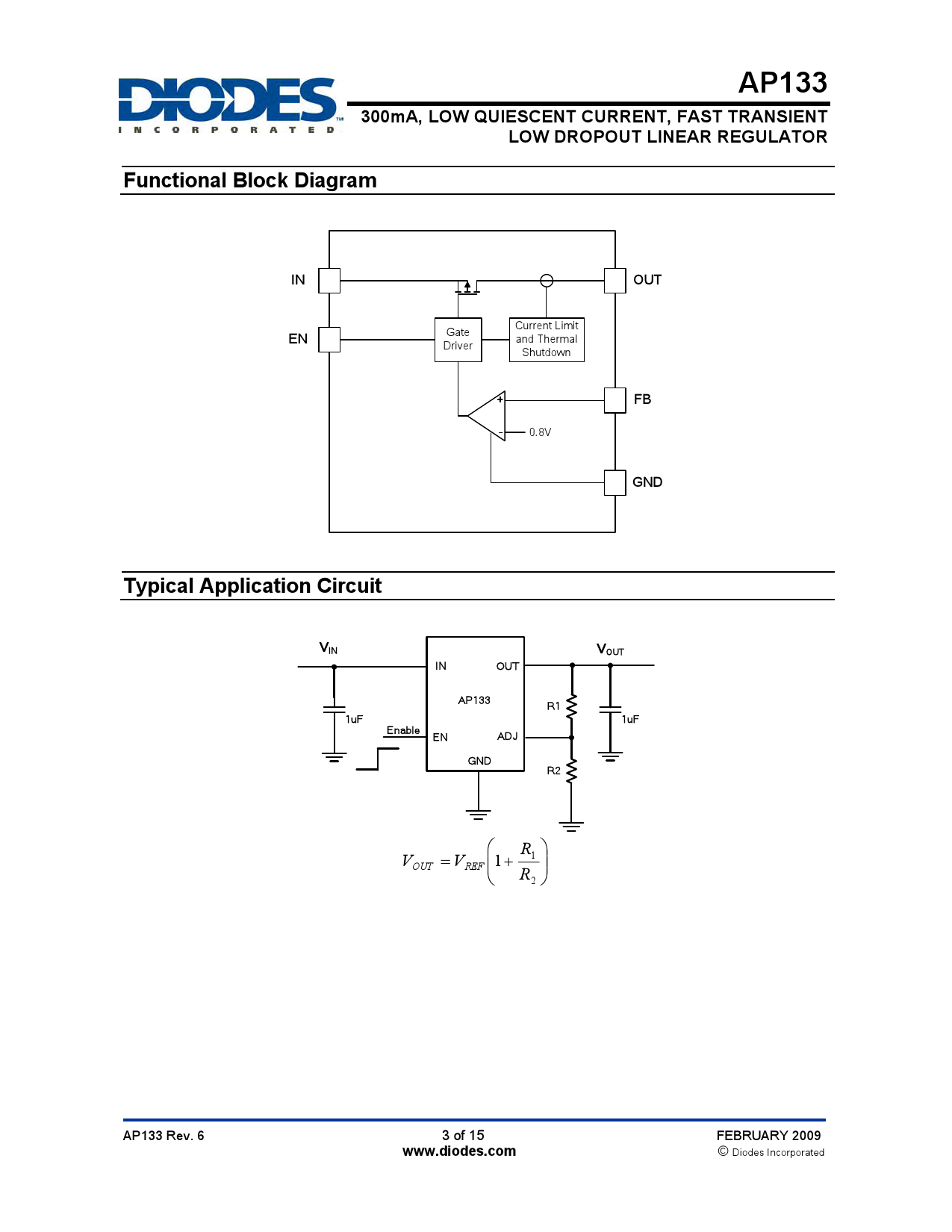 AP133-WG-7_（DIODES(美台)）AP133-WG-7中文资料_价格_PDF手册-立创电子商城