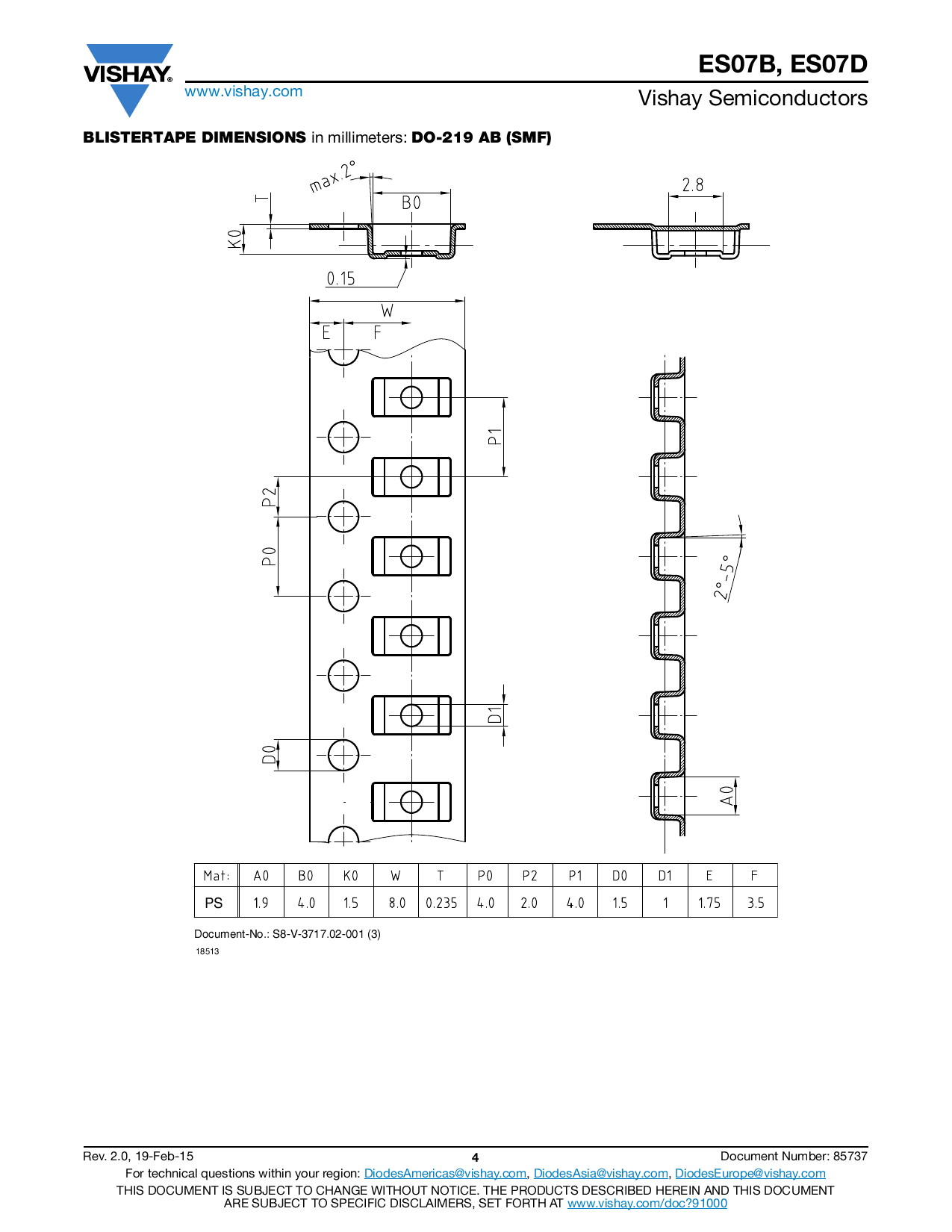 ES07D-GS08_（VISHAY(威世)）ES07D-GS08中文资料_价格_PDF手册-立创电子商城