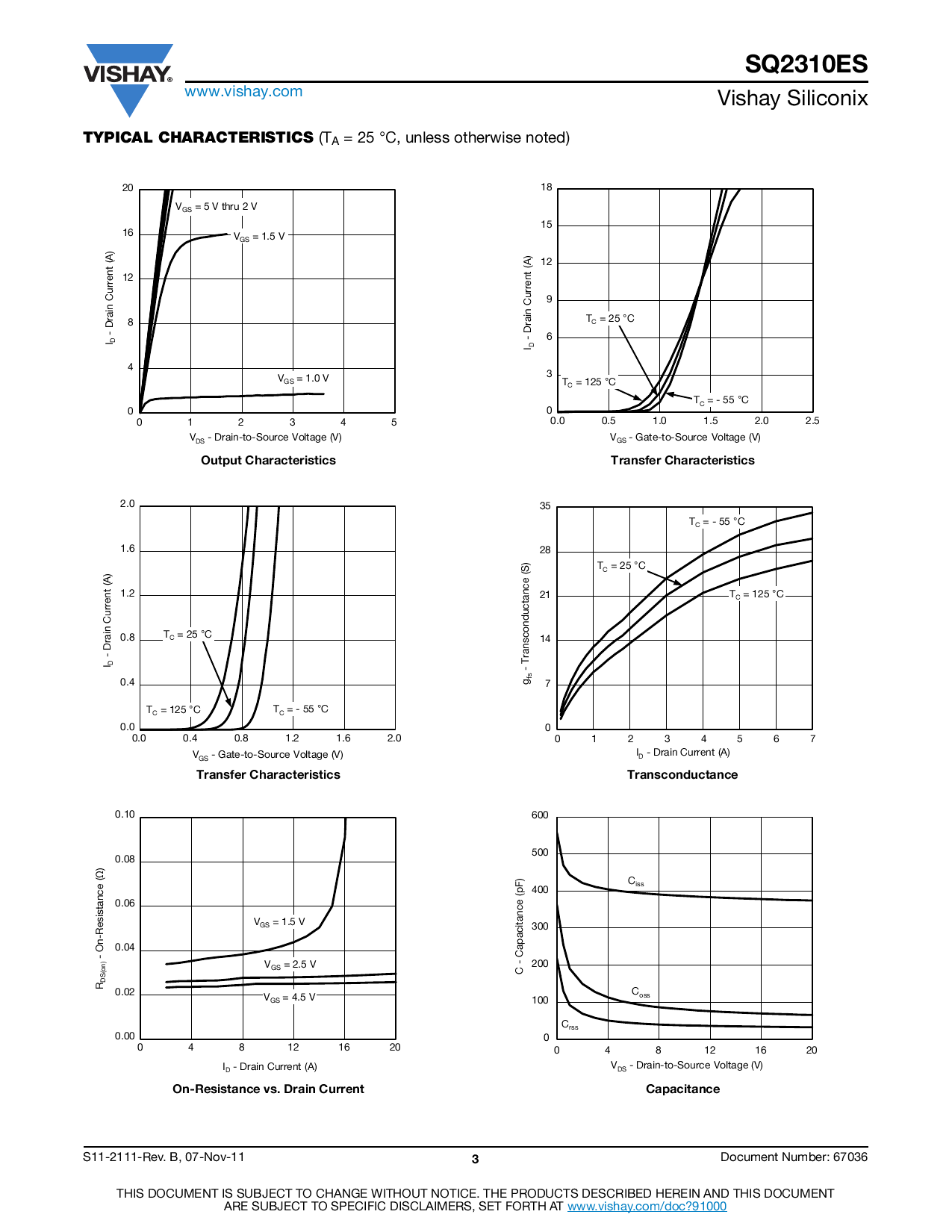 SQ2310ES-T1_GE3_（VISHAY(威世)）SQ2310ES-T1_GE3中文资料_价格_PDF手册-立创电子商城