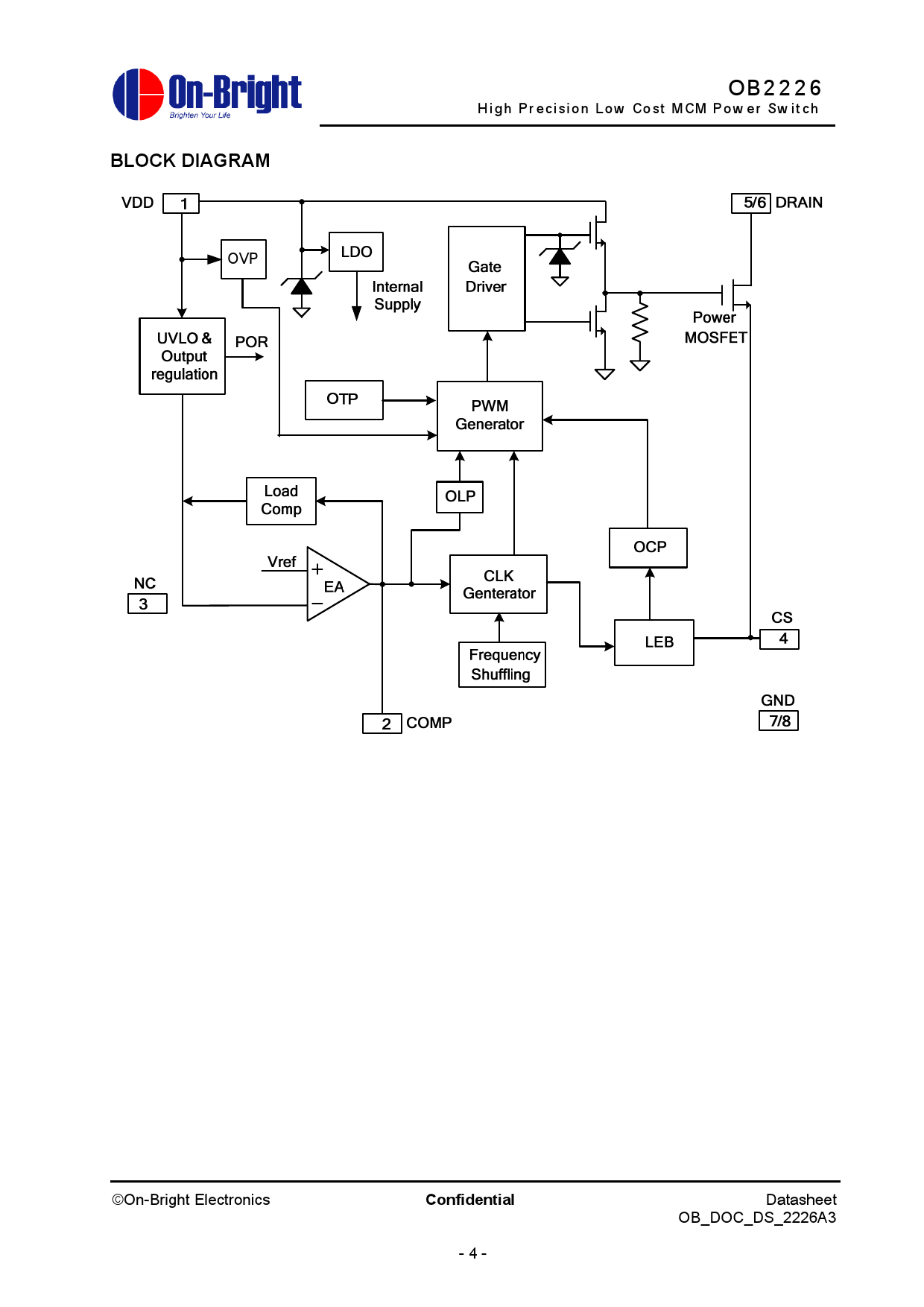 OB2226SP_（OB(昂宝)）OB2226SP中文资料_价格_PDF手册-立创电子商城