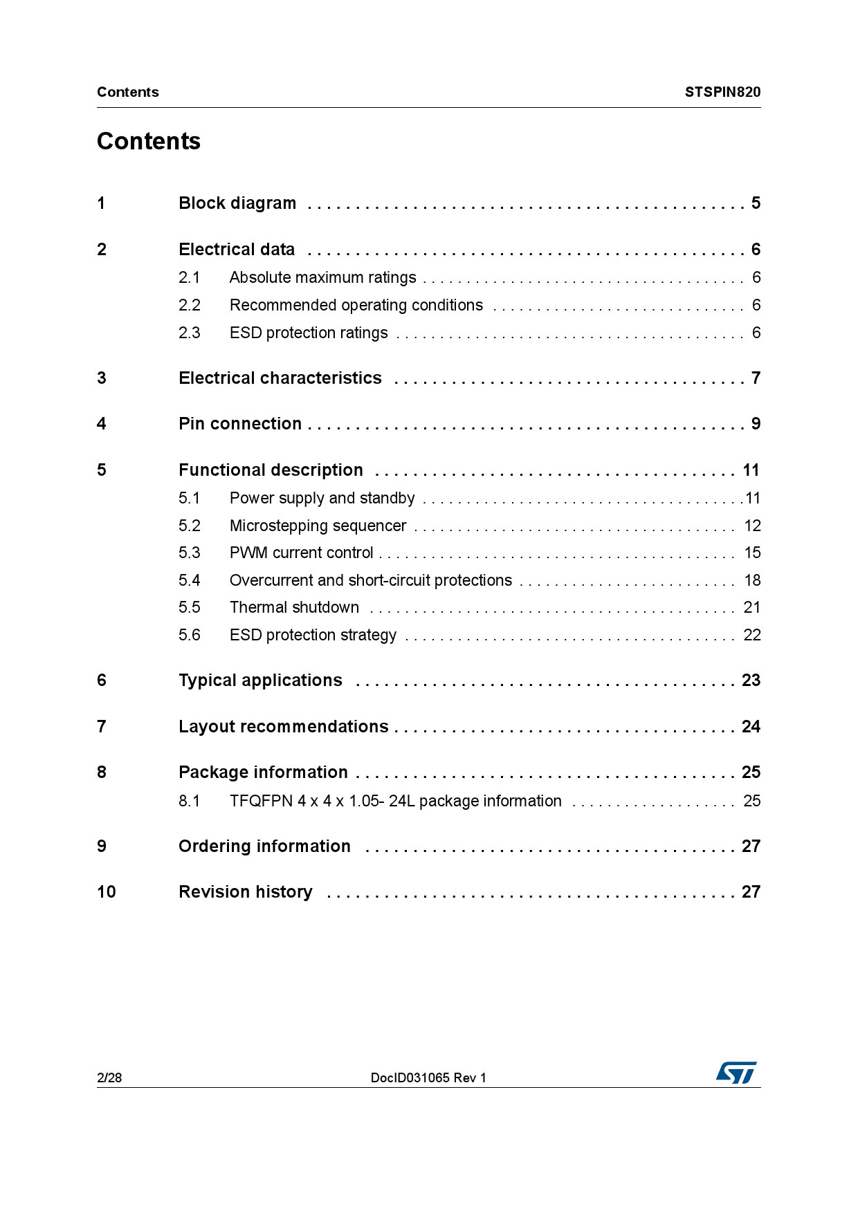 STSPIN820_（ST(意法半导体)）STSPIN820中文资料_价格_PDF手册-立创电子商城