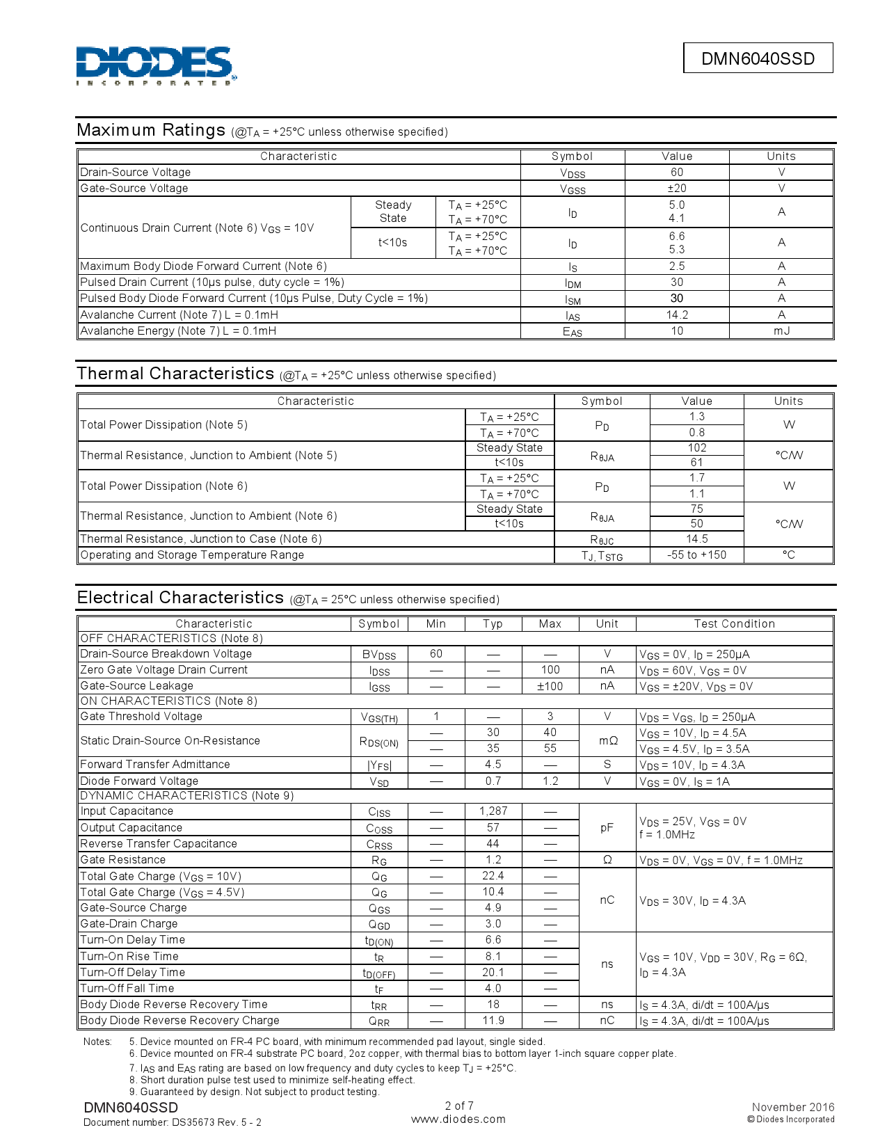 DMN6040SSD-13_（DIODES(美台)）DMN6040SSD-13中文资料_价格_PDF手册-立创电子商城