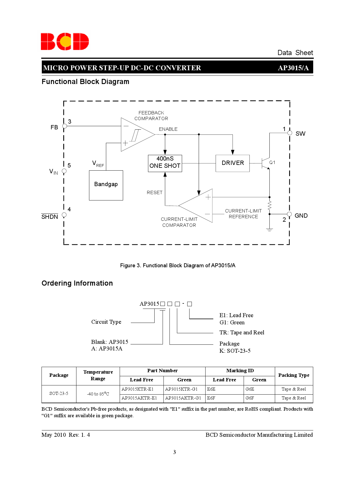 AP3015AKTR-G1_（DIODES(美台)）AP3015AKTR-G1中文资料_价格_PDF手册-立创电子商城