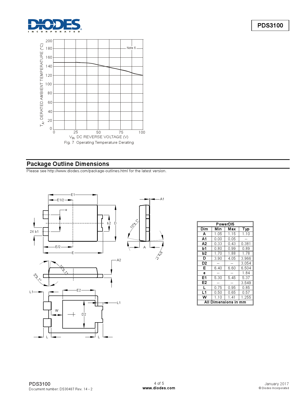PDS3100-13_（DIODES(美台)）PDS3100-13中文资料_价格_PDF手册-立创电子商城