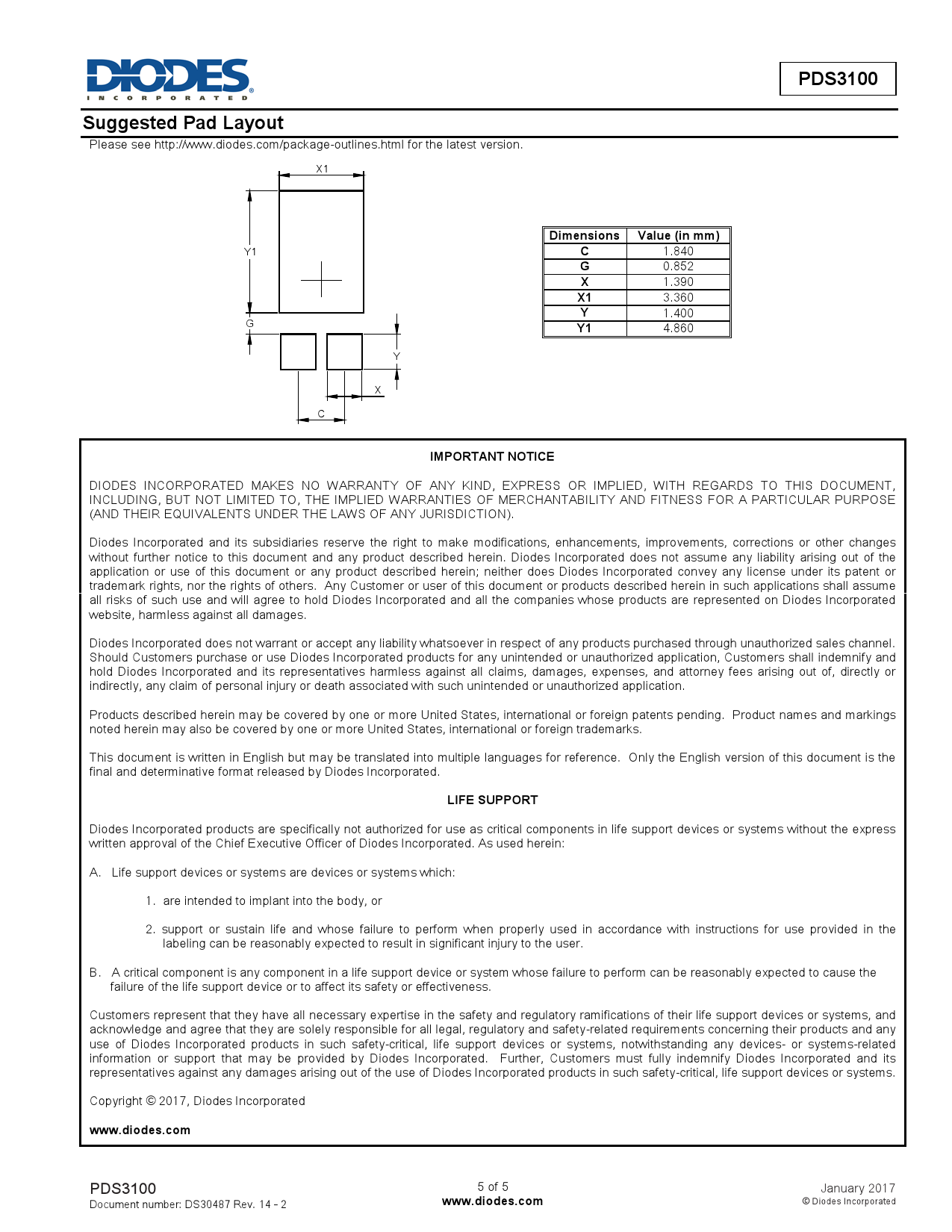 PDS3100-13_（DIODES(美台)）PDS3100-13中文资料_价格_PDF手册-立创电子商城