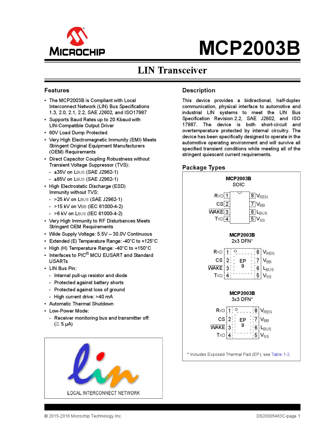 MCP2003B-H/SN_（MICROCHIP(美国微芯)）MCP2003B-H/SN中文资料_价格_PDF手册-立创电子商城
