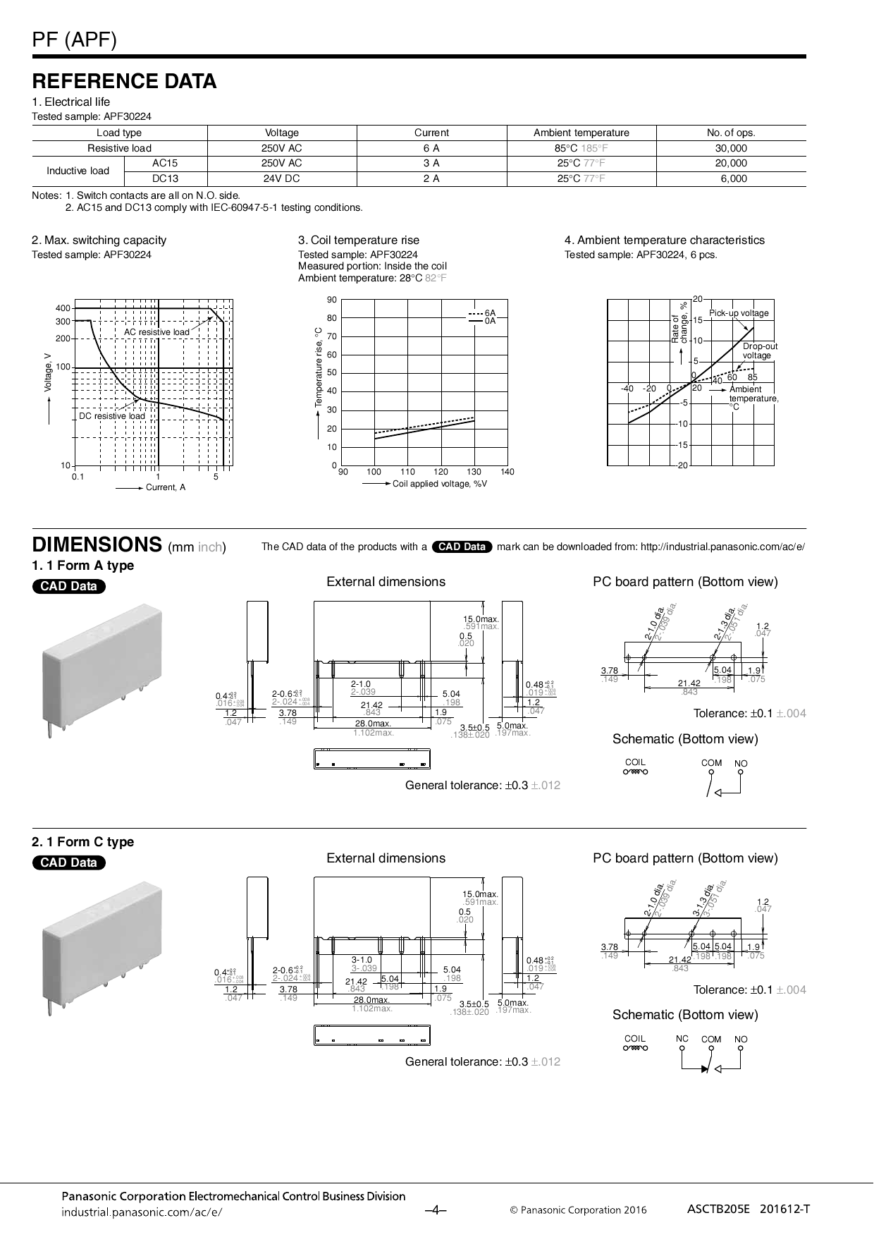APF30212_（PANASONIC(松下)）APF30212中文资料_价格_PDF手册-立创电子商城