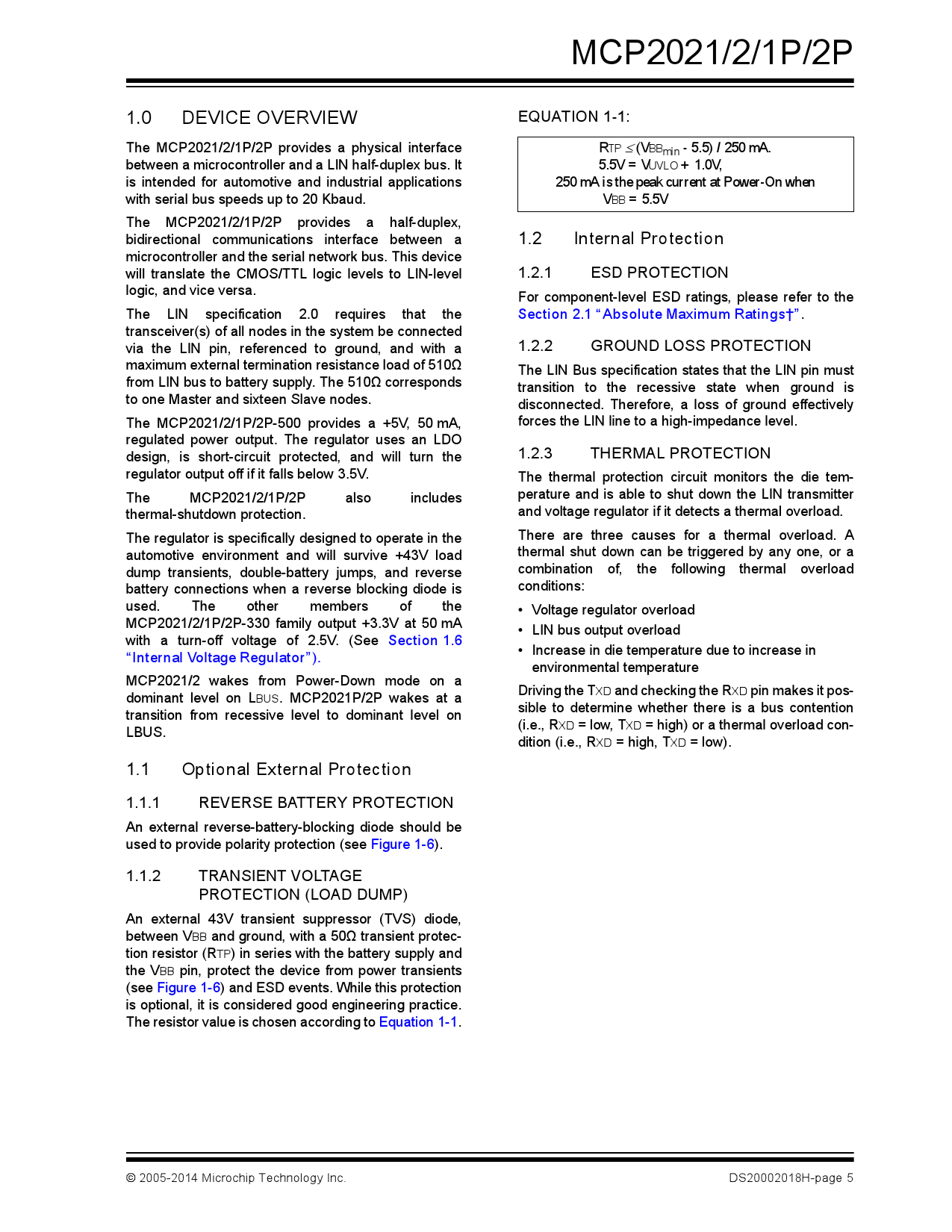 MCP2021-500E/P_（MICROCHIP(美国微芯)）MCP2021-500E/P中文资料_价格_PDF手册-立创电子商城