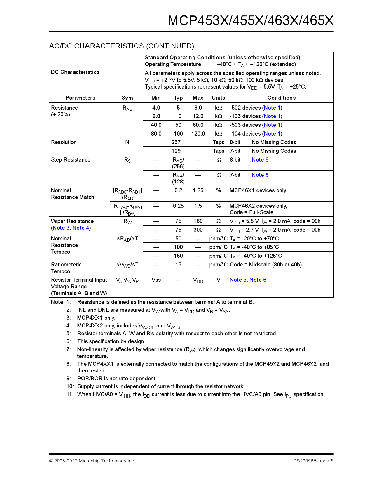 MCP4661T-502E/ML_（MICROCHIP(美国微芯)）MCP4661T-502E/ML中文资料_价格_PDF手册-立创电子商城