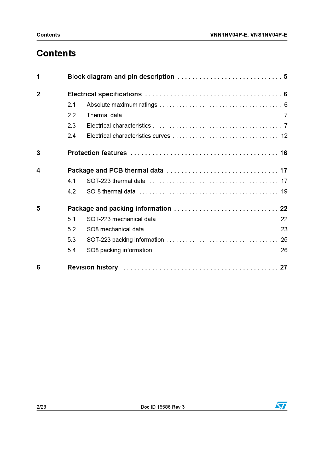 VNS1NV04PTR-E_（ST(意法半导体)）VNS1NV04PTR-E中文资料_价格_PDF手册-立创电子商城