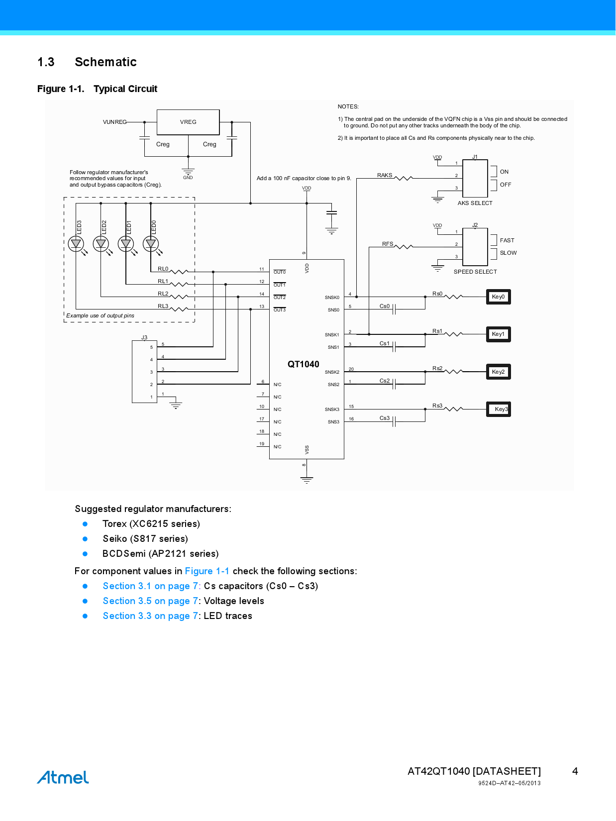 AT42QT1040-MMHR_（MICROCHIP(美国微芯)）AT42QT1040-MMHR中文资料_价格_PDF手册-立创电子商城