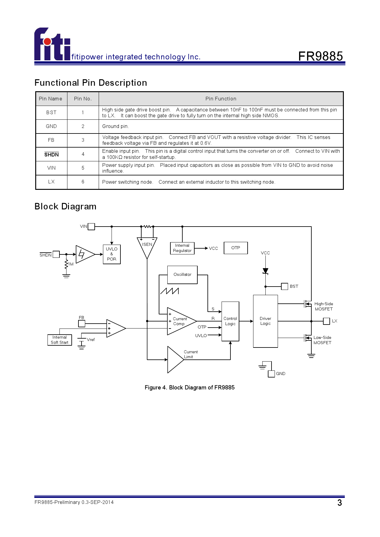 FR9885S6CTR_（FITIPOWER(天钰)）FR9885S6CTR中文资料_价格_PDF手册-立创电子商城