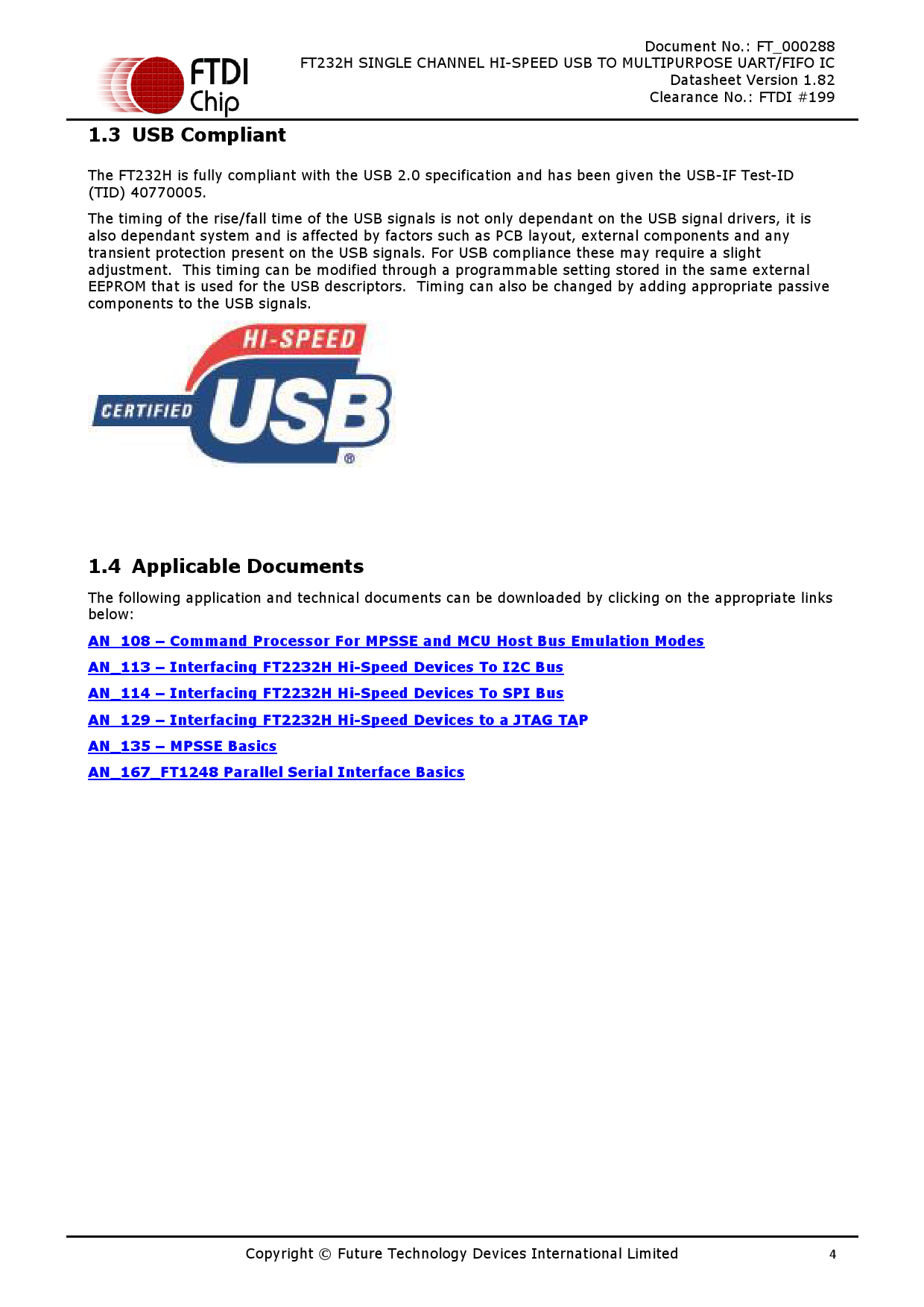 FT232HQ-REEL_（FTDI(飞特帝亚)）FT232HQ-REEL中文资料_价格_PDF手册-立创电子商城