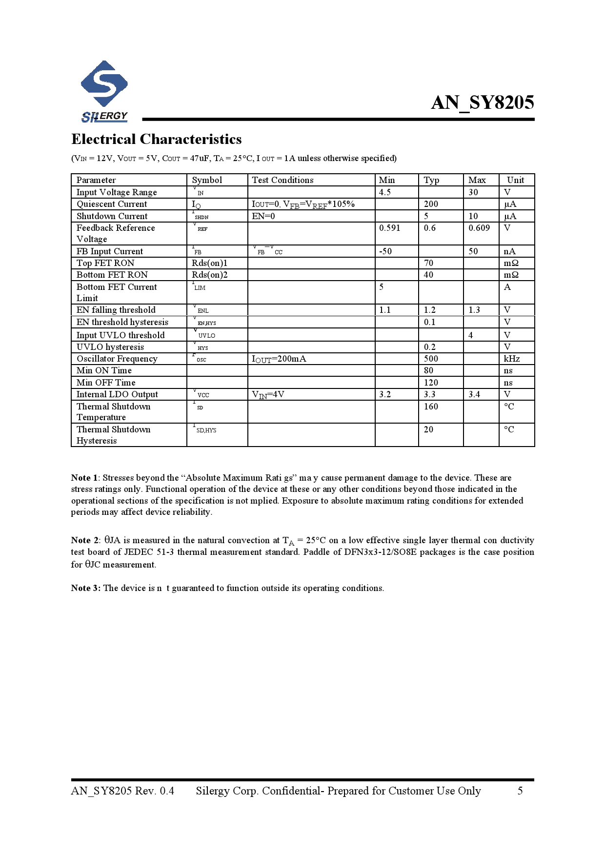 SY8205FCC_（silergy(矽力杰)）SY8205FCC中文资料_价格_PDF手册-立创电子商城