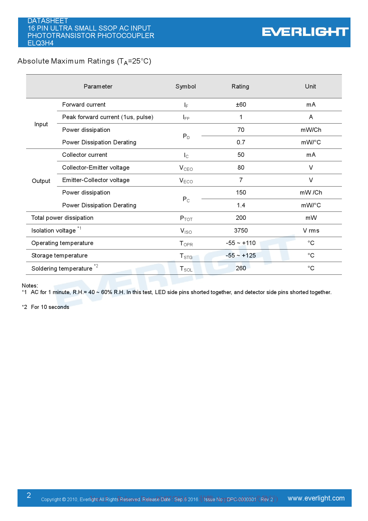 ELQ3H4(TA)-G_（EVERLIGHT(亿光)）ELQ3H4(TA)-G中文资料_价格_PDF手册-立创电子商城
