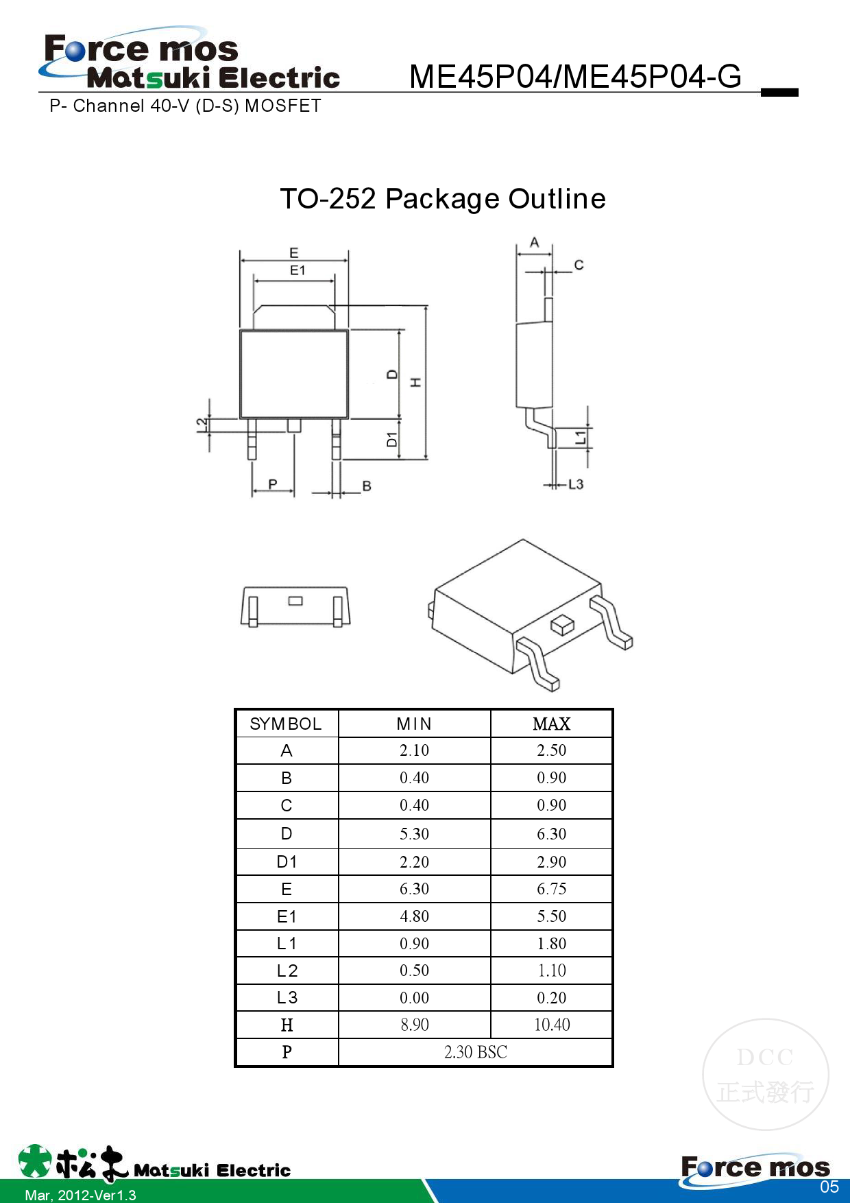 ME45P04_（MATSUKI(松木)）ME45P04中文资料_价格_PDF手册-立创电子商城