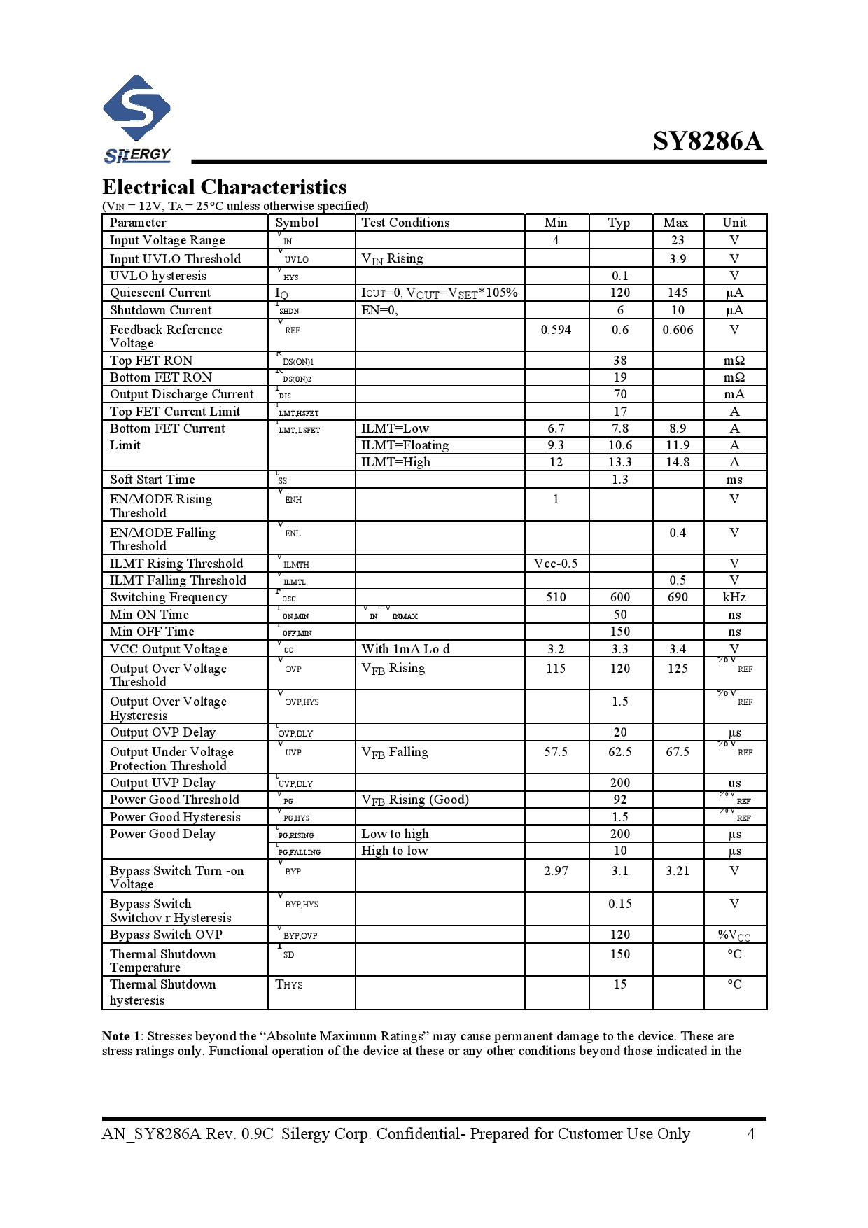 SY8286ARAC_（silergy(矽力杰)）SY8286ARAC中文资料_价格_PDF手册-立创电子商城